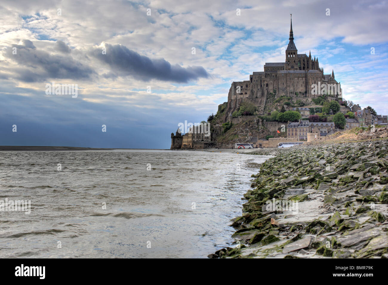 Mont Saint-Michel, Manche department, Lower Normandy, France Stock ...