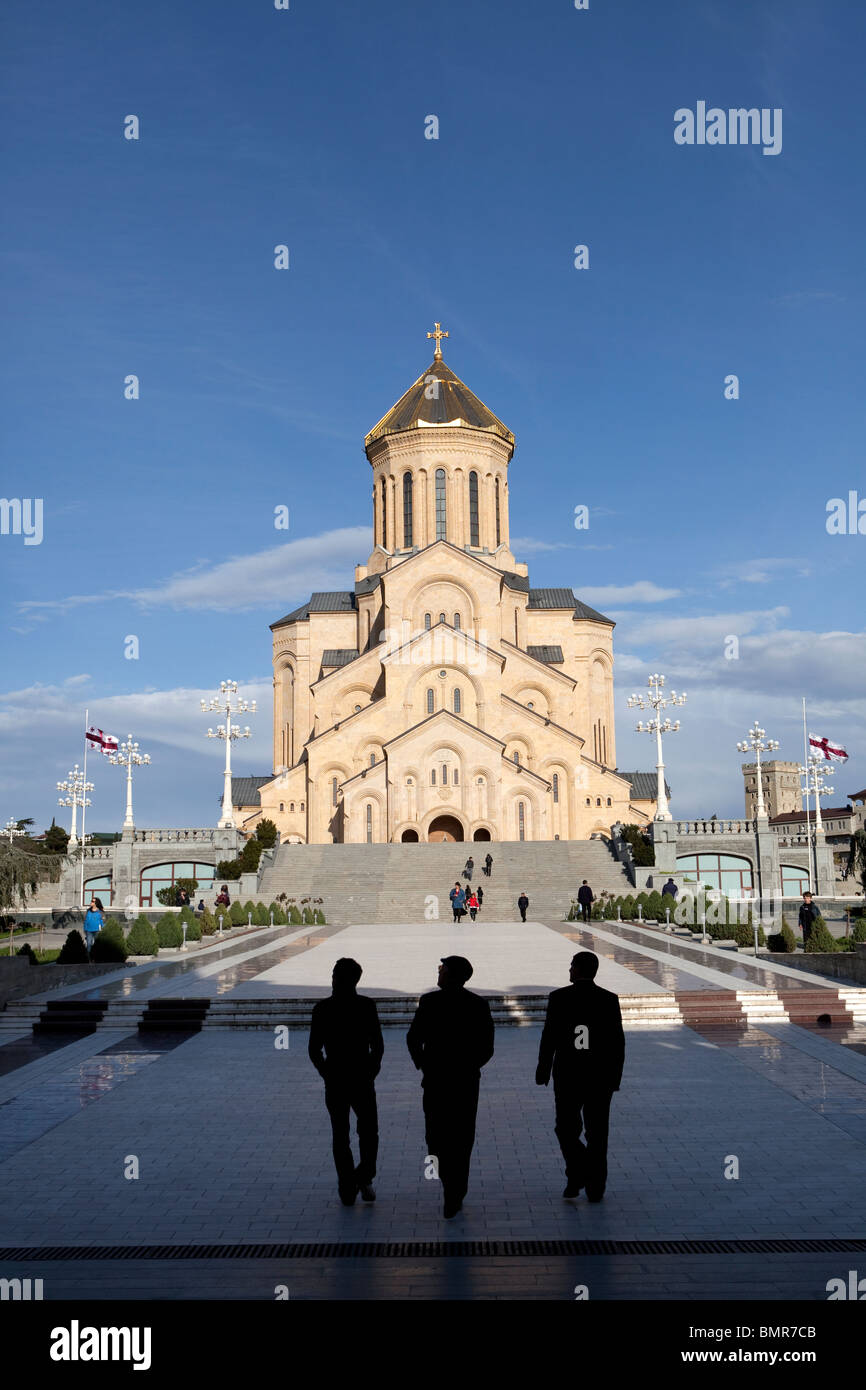 Tbilisi Holy Trinity Sameba Cathedral, Georgia Stock Photo - Alamy