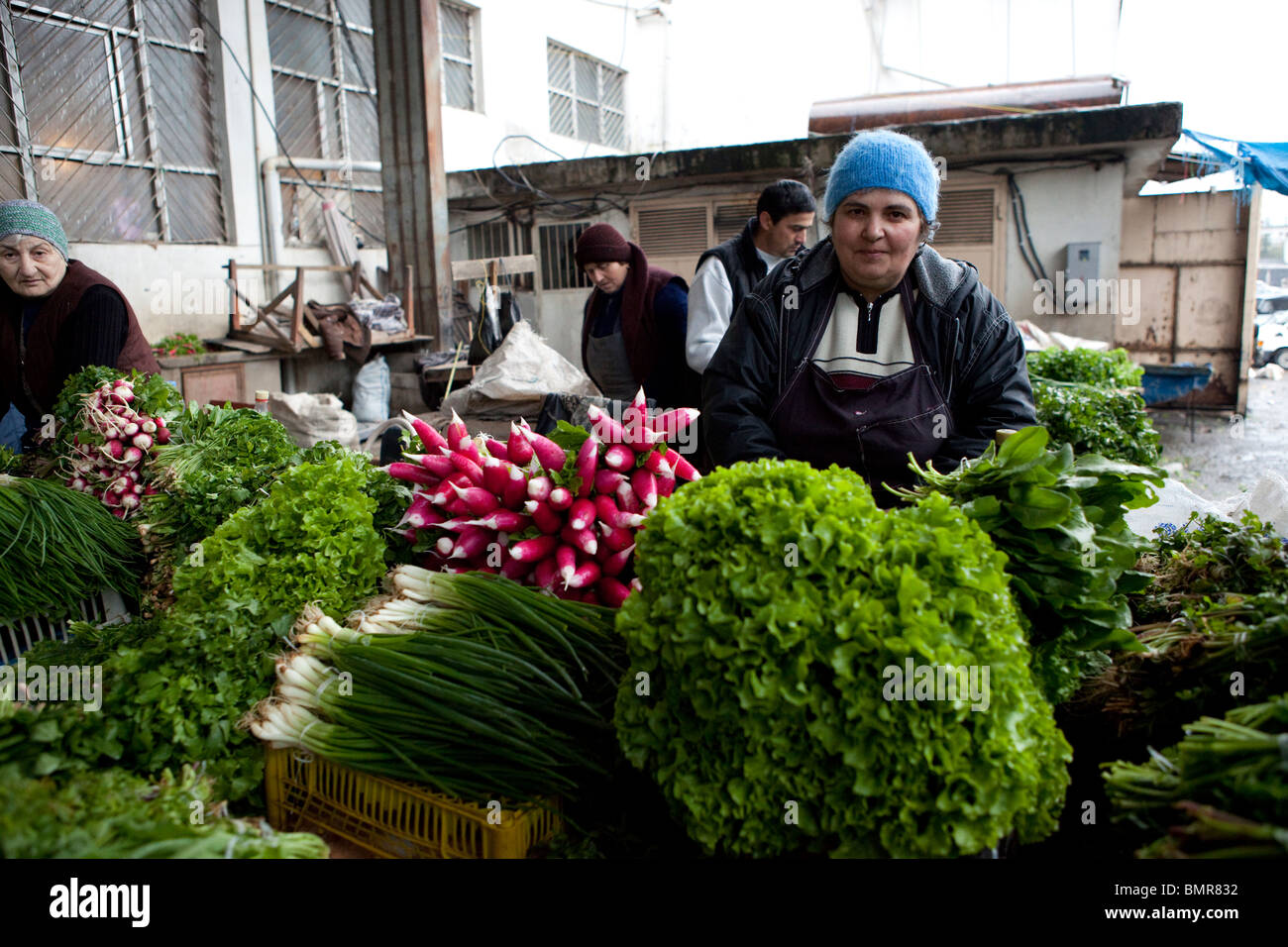 Food market, Batumi, Georgia Stock Photo - Alamy