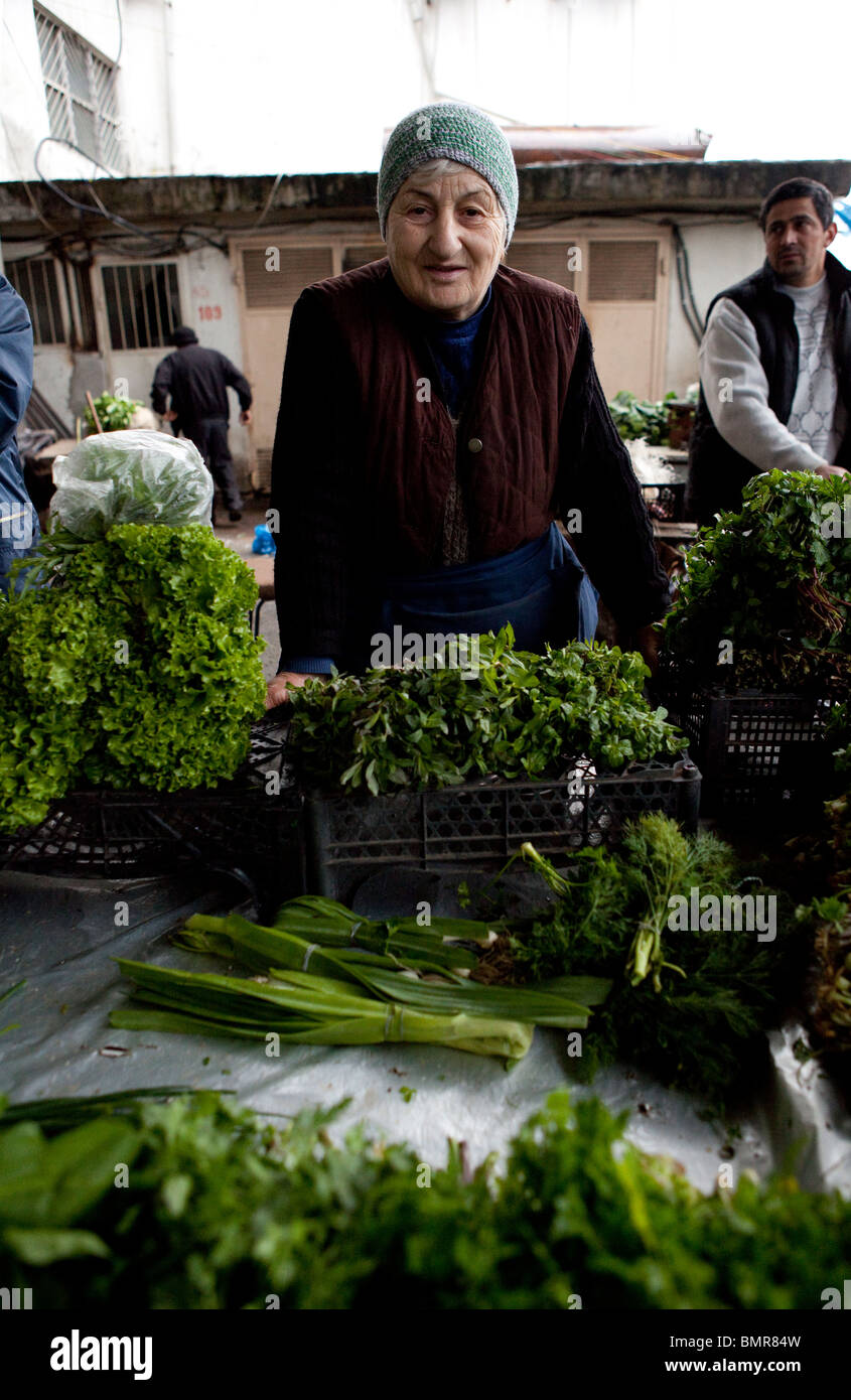 Food market, Batumi, Georgia Stock Photo - Alamy