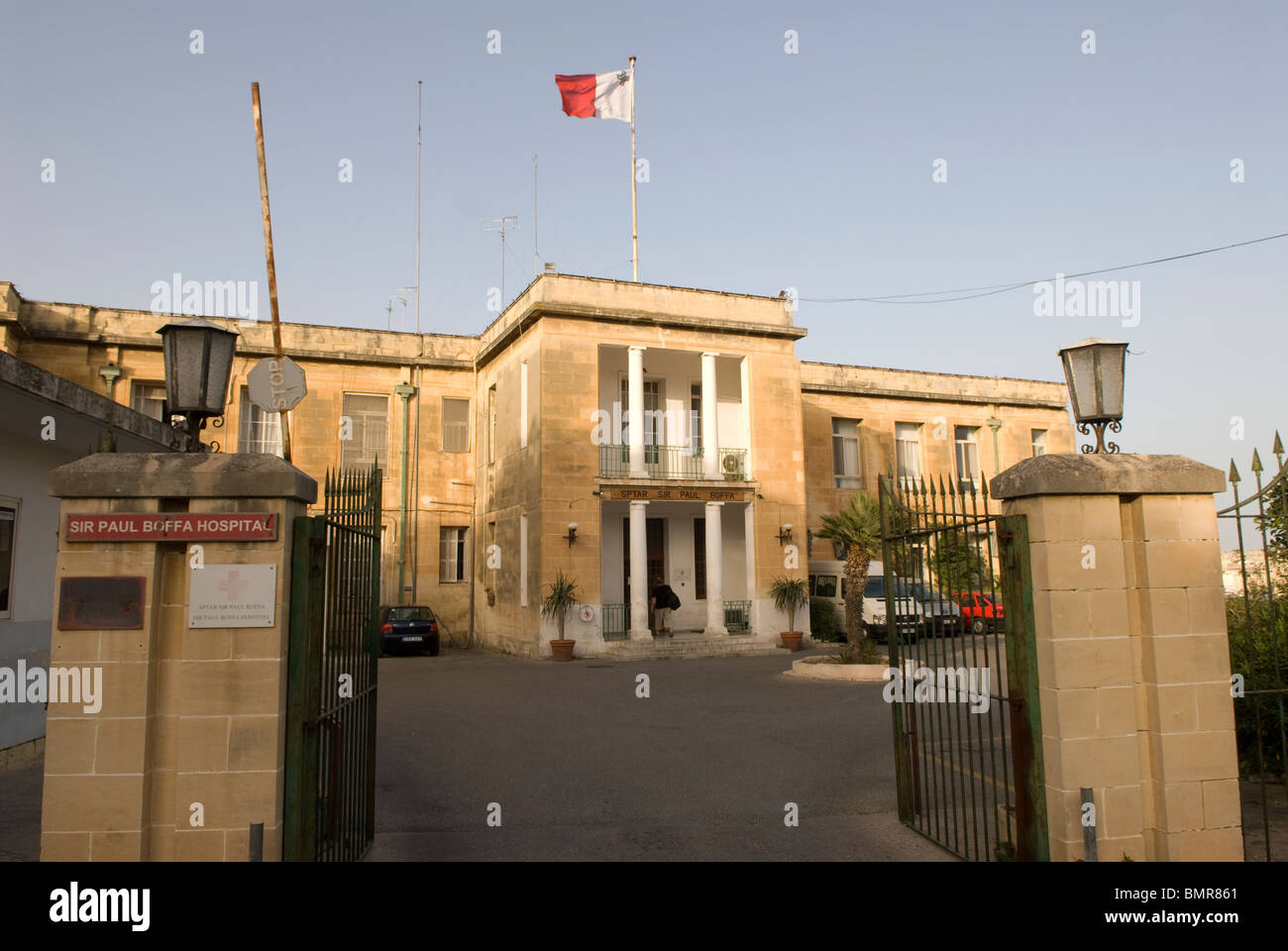 Sir Paul Boffa Hospital, Valletta, Malta Stock Photo - Alamy