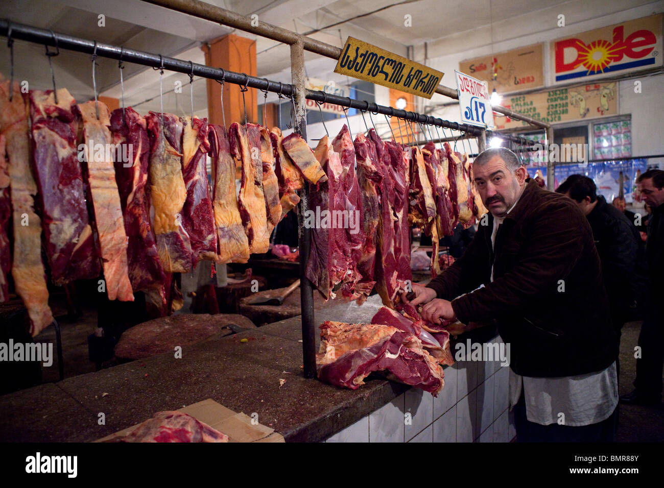 Food market, Batumi, Georgia Stock Photo - Alamy