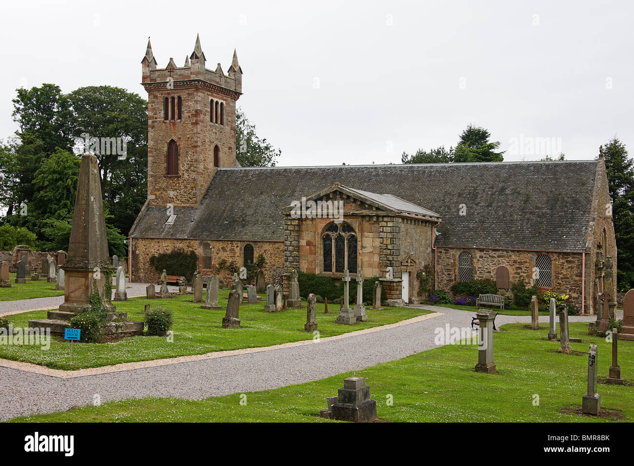 Dirleton kirk east lothian hi-res stock photography and images - Alamy