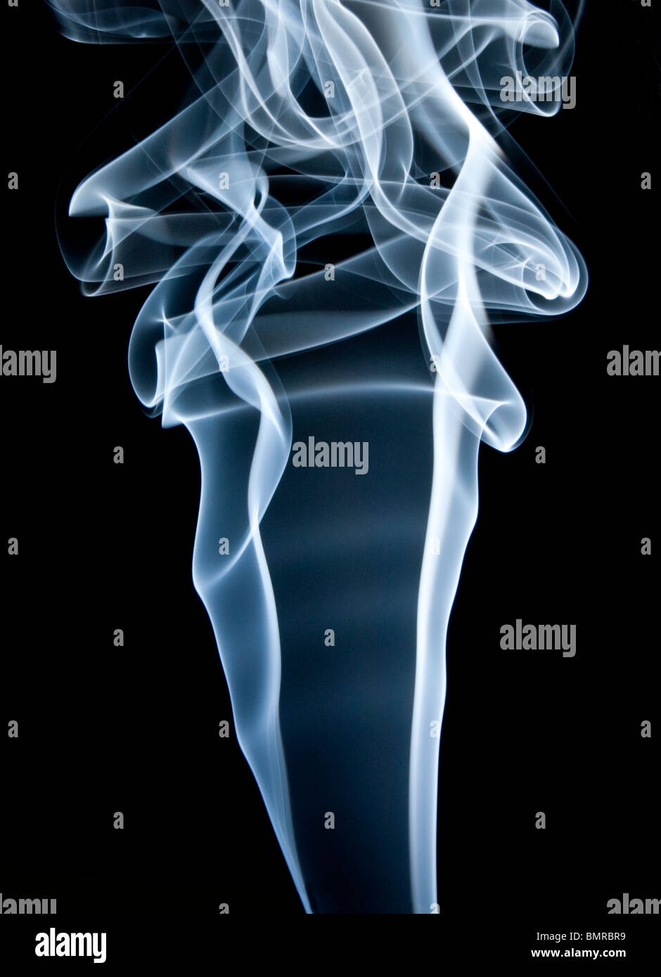 An abstract design made from swirls of smoke Stock Photo - Alamy
