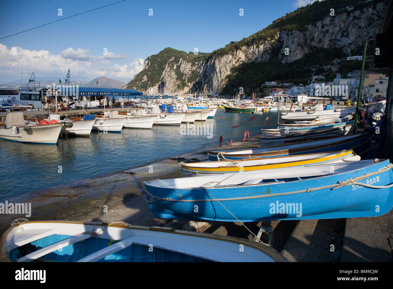 Capri, Italy, the Port Stock Photo - Alamy