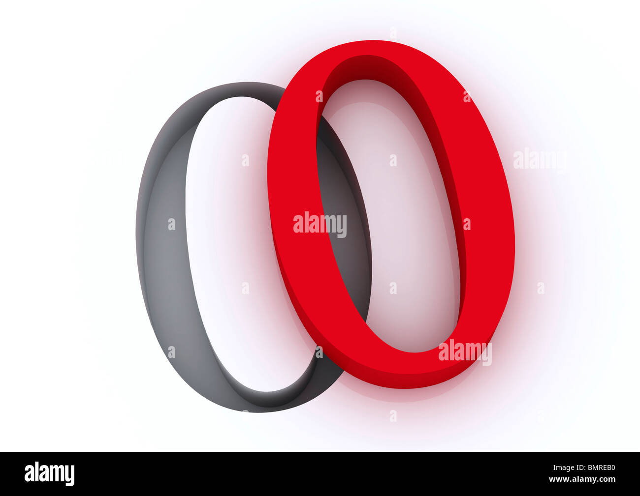 red number zero 0 Stock Photo - Alamy