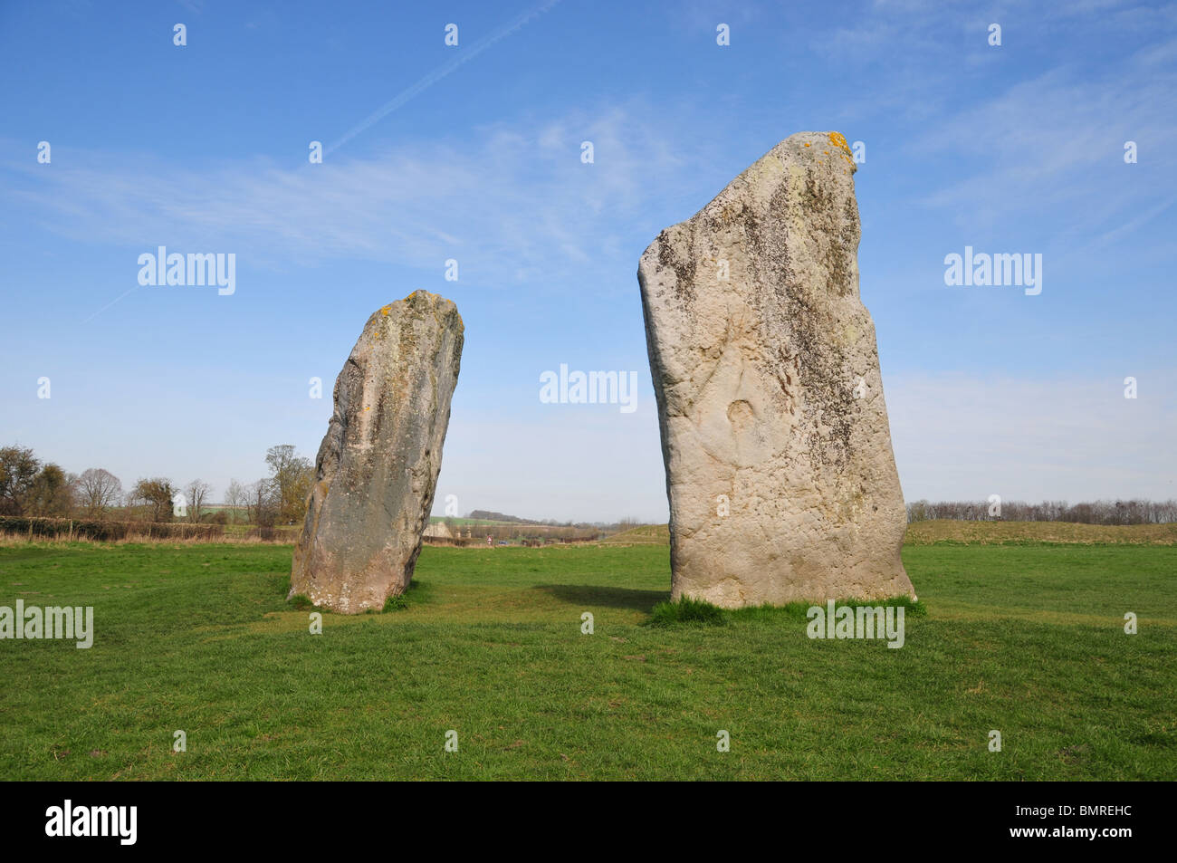 Neolithic standing stones, Avebury, Wiltshire Stock Photo - Alamy