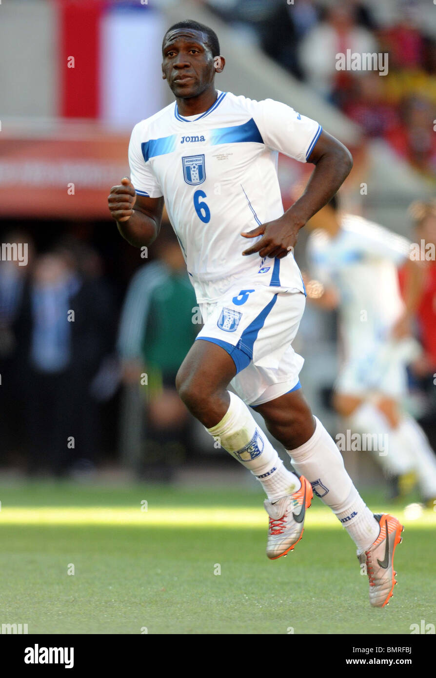 HENDRY THOMAS HONDURAS MBOMBELA STADIUM SOUTH AFRICA 16 June 2010 Stock ...