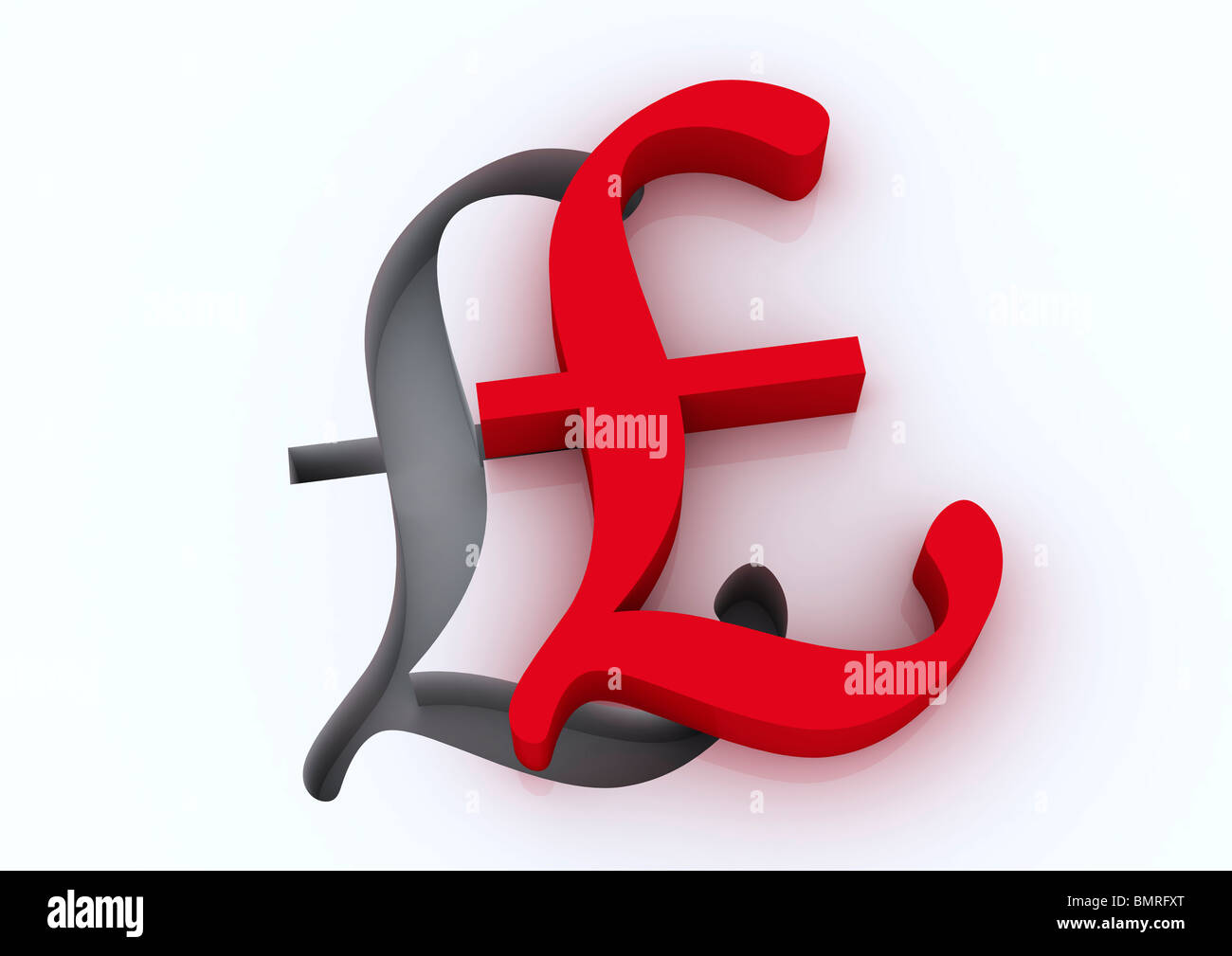 red pound sign Stock Photo - Alamy