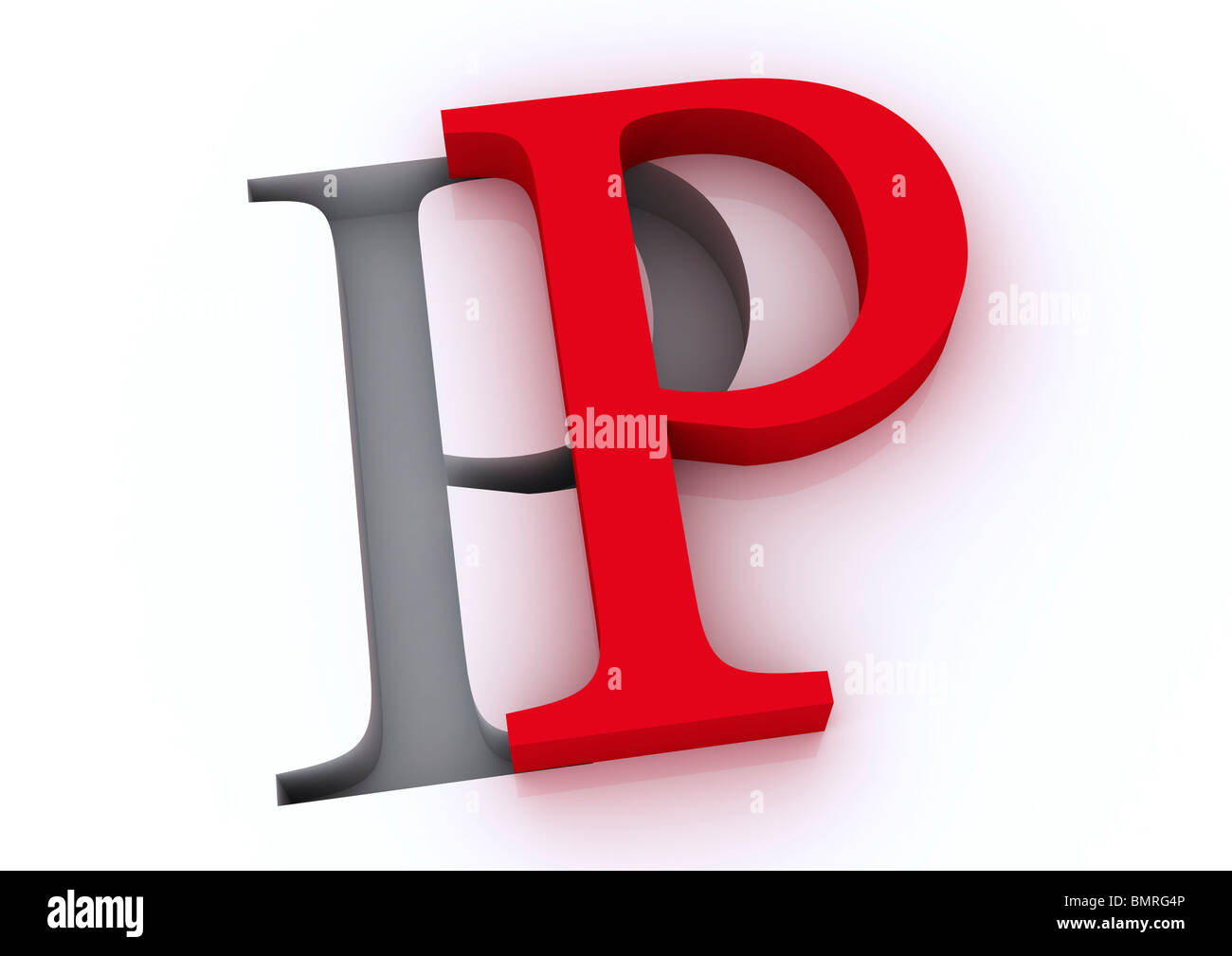 red letter p Stock Photo - Alamy