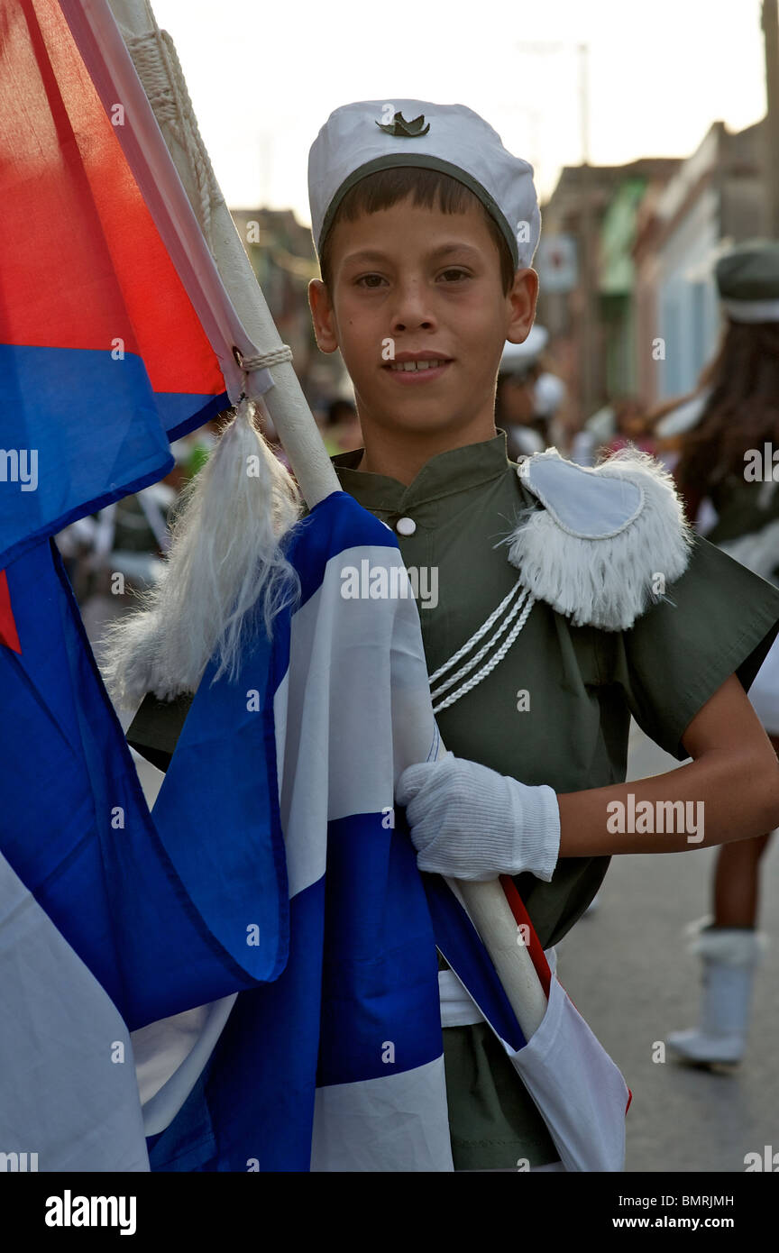 Flag bearer hi-res stock photography and images - Alamy