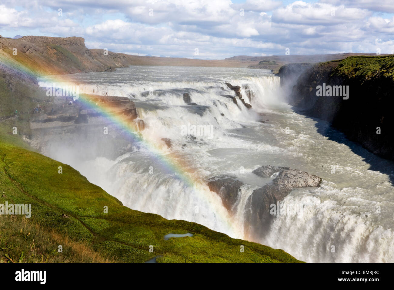 Gullfoss waterfall, Iceland Stock Photo - Alamy