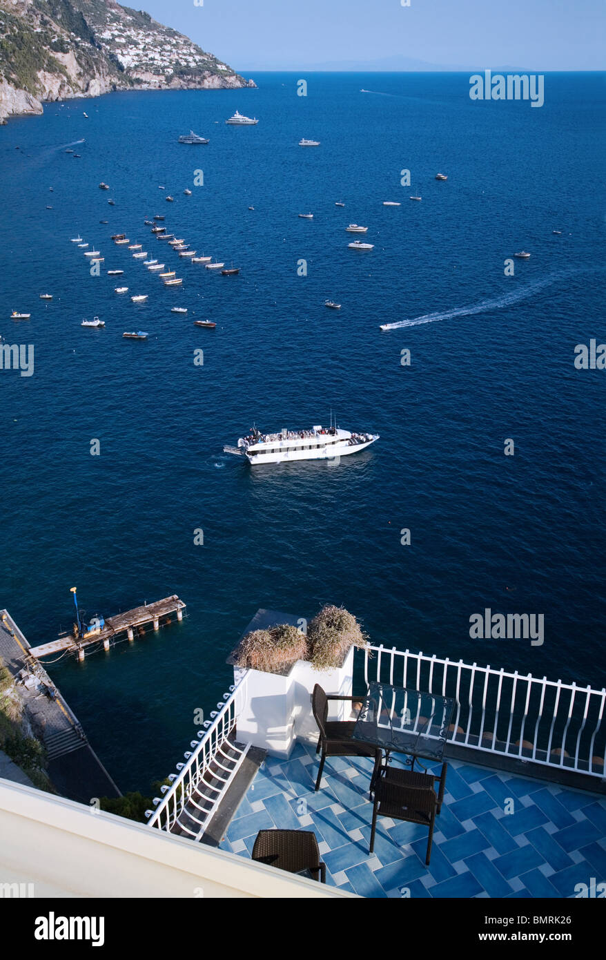 Positano balcony architecture hi-res stock photography and images - Alamy