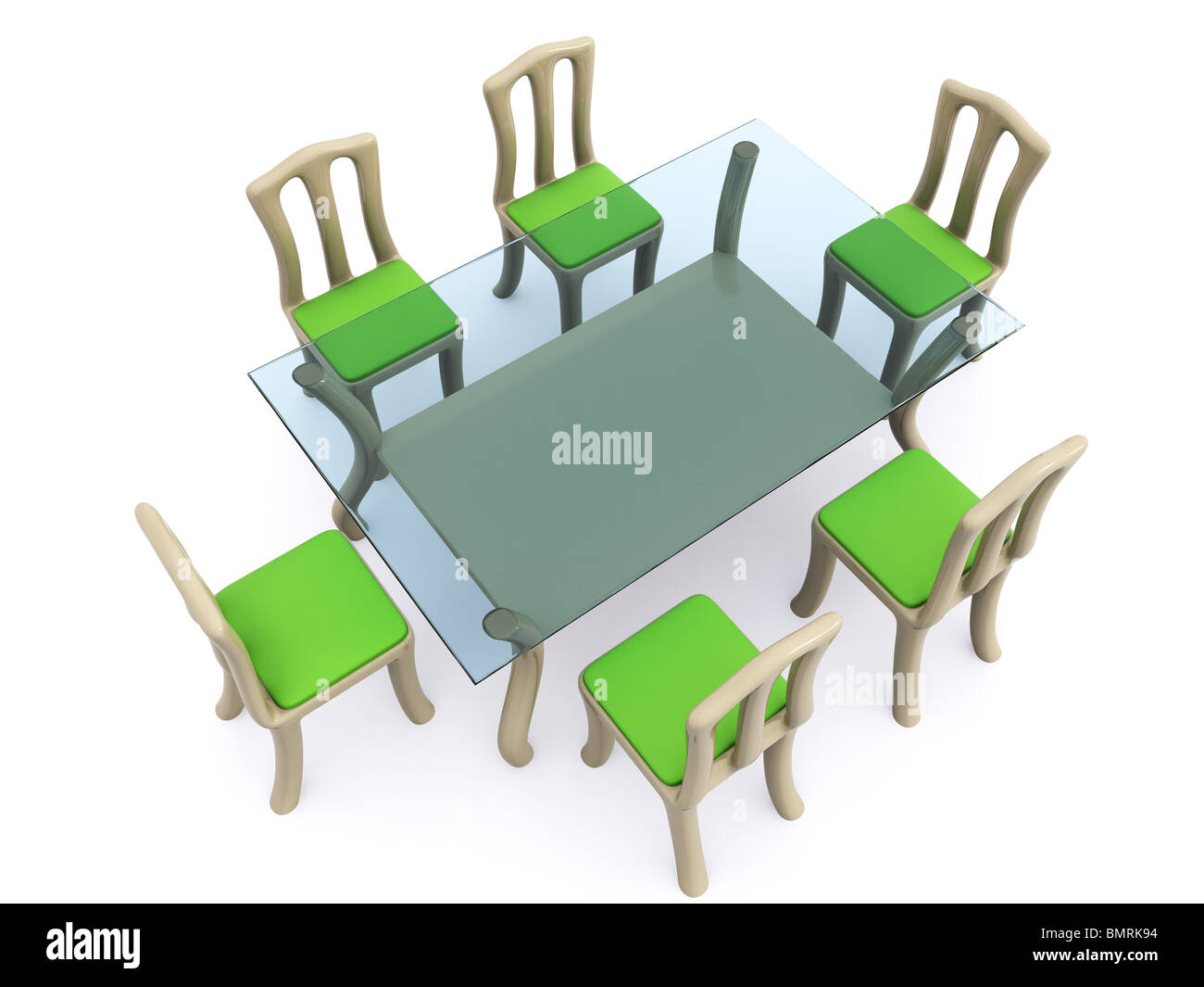 The dining table Cut Out Stock Images & Pictures - Alamy