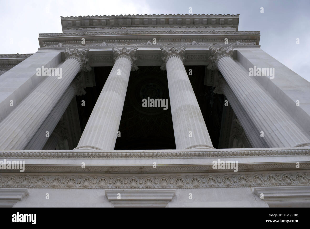 Columns of the Victor Emanuel Monument also known as the Wedding Cake ...