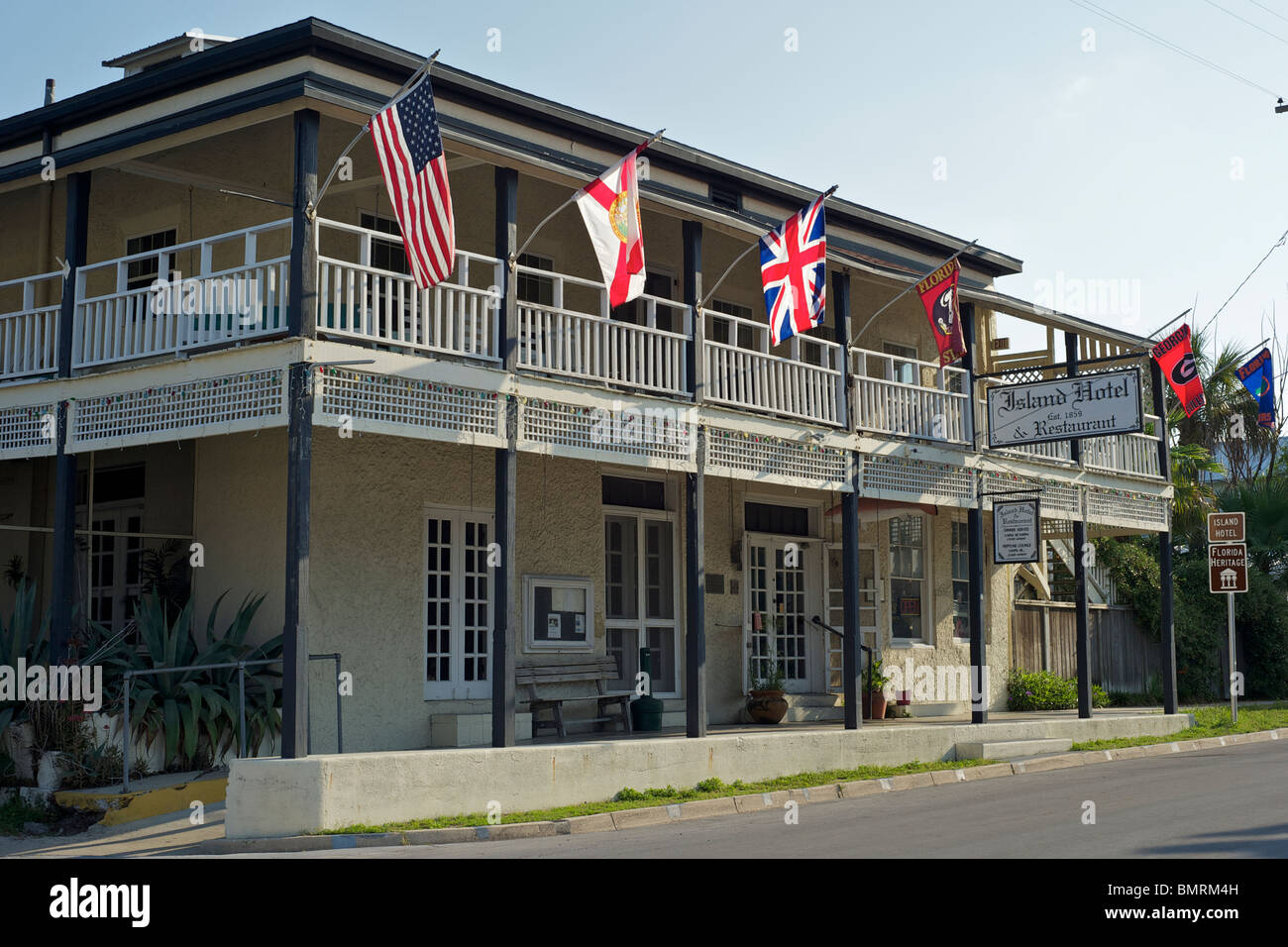 Island Hotel, Cedar Key, Florida Stock Photo - Alamy