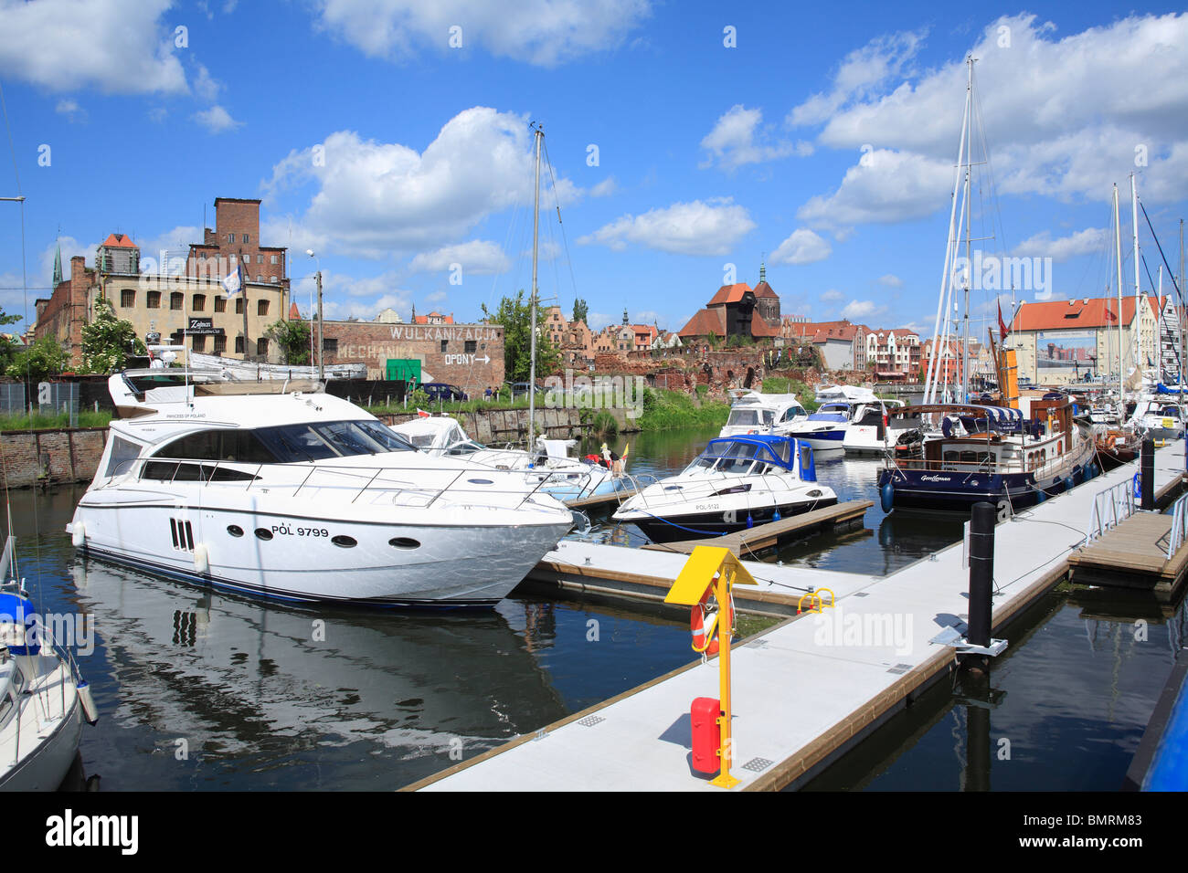Motlawa river marina gdansk hi-res stock photography and images - Alamy