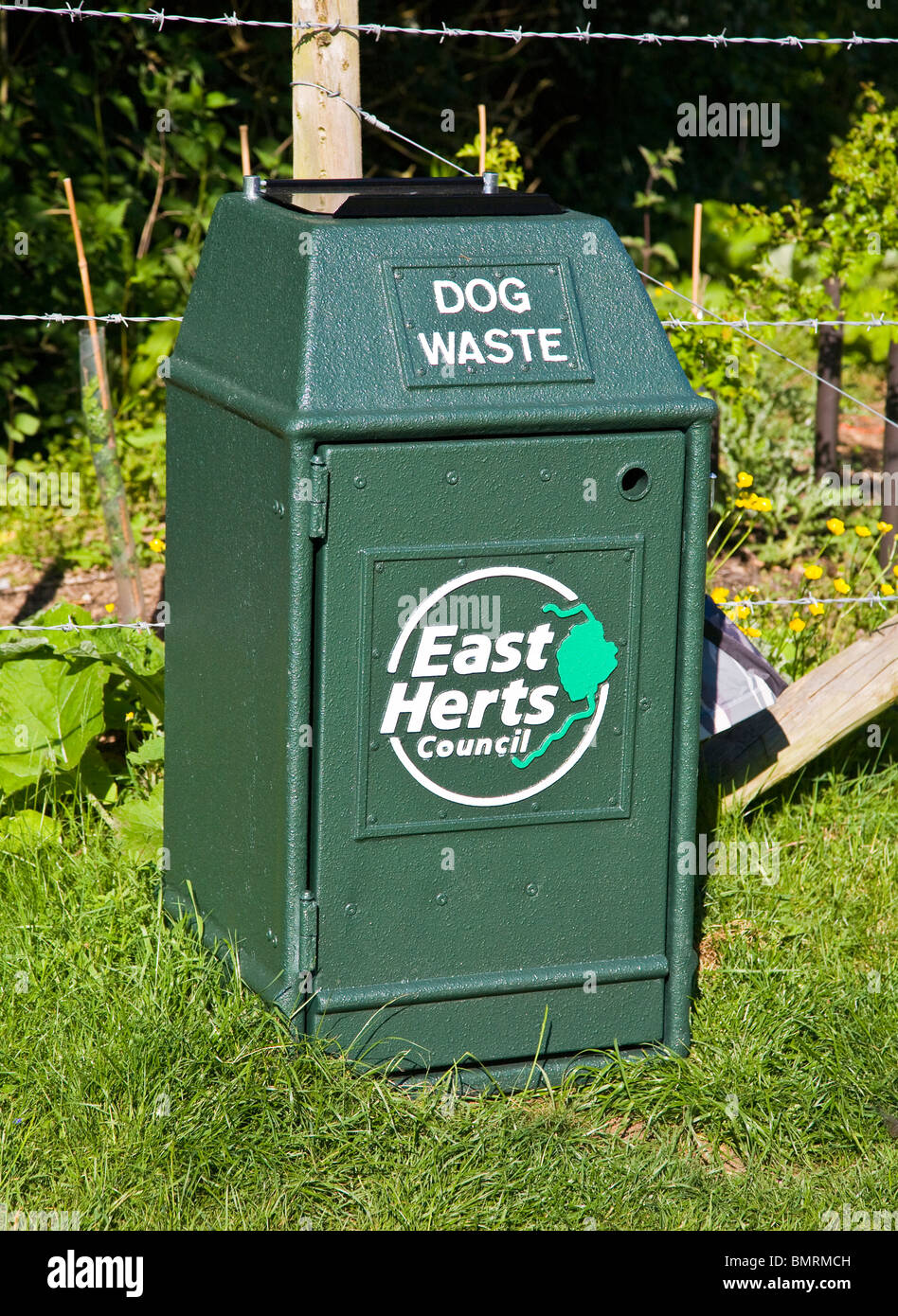 Dog waste bin Stock Photo - Alamy