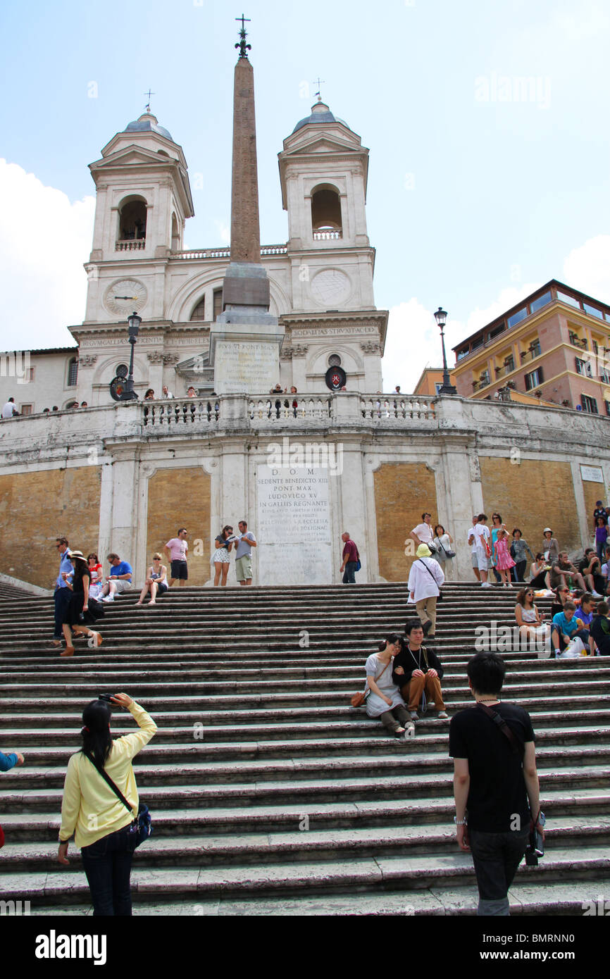 The Spanish Steps, Piazza di Spagna, Rome, Italy Stock Photo - Alamy