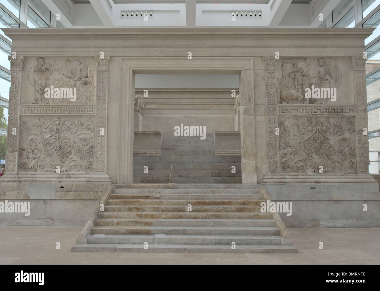 Ara Pacis Augustae in Rome, Italy [...] Stock Photo - Alamy