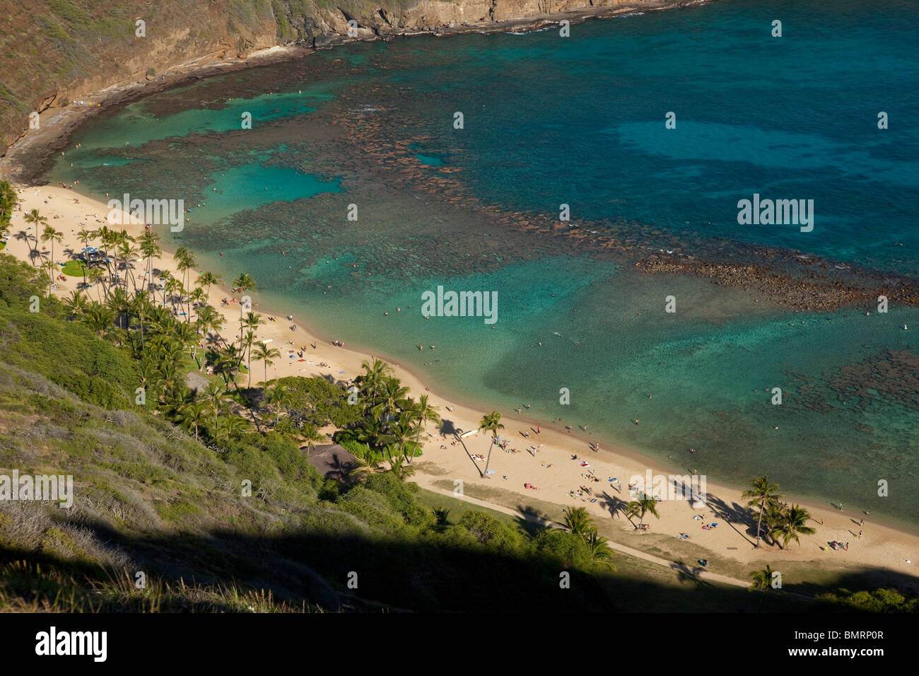 Hanauma Bay, Honolulu, Oahu, Hawaii Stock Photo - Alamy