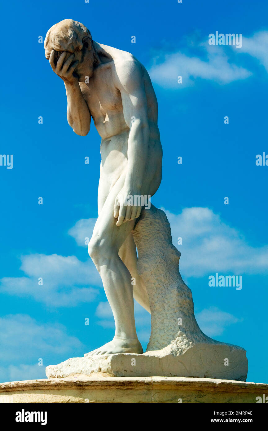 Statue cain paris hi-res stock photography and images - Alamy