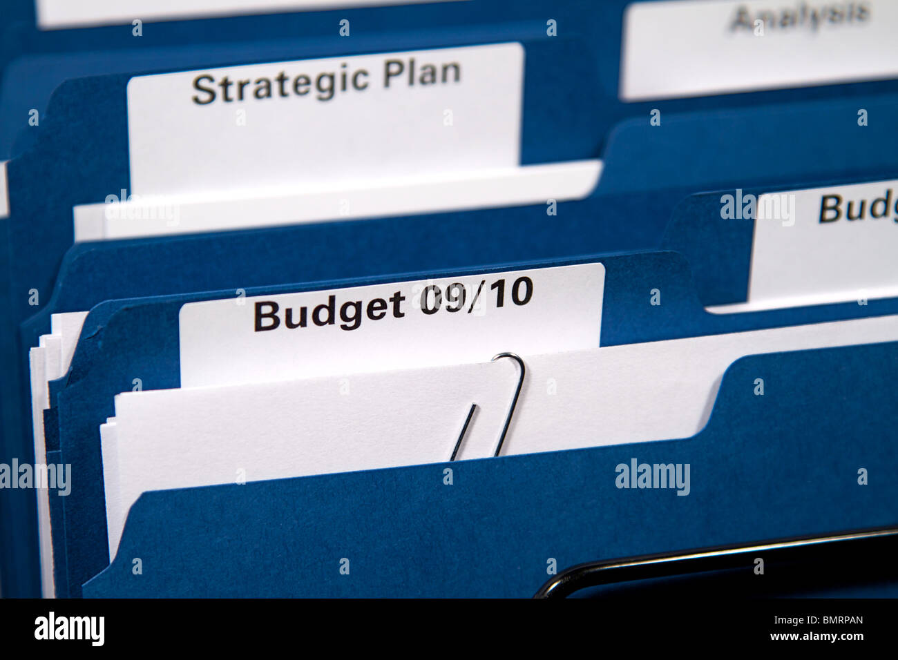 Filing cabinet full of business folders and documents Stock Photo - Alamy