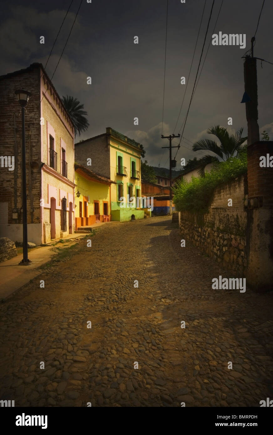 Copala, Mexico; A Town Street Stock Photo - Alamy