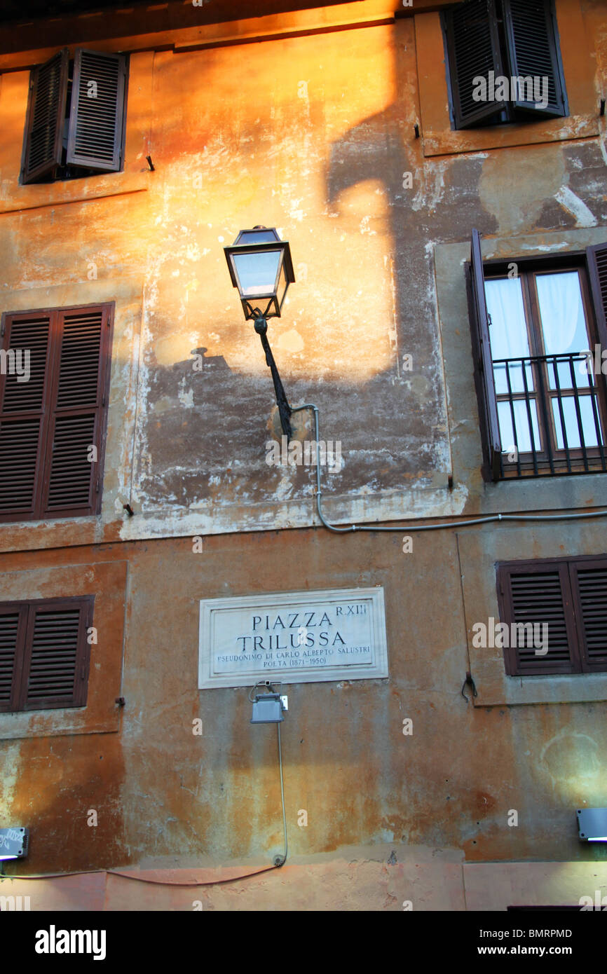 Trilussa hi-res stock photography and images - Alamy