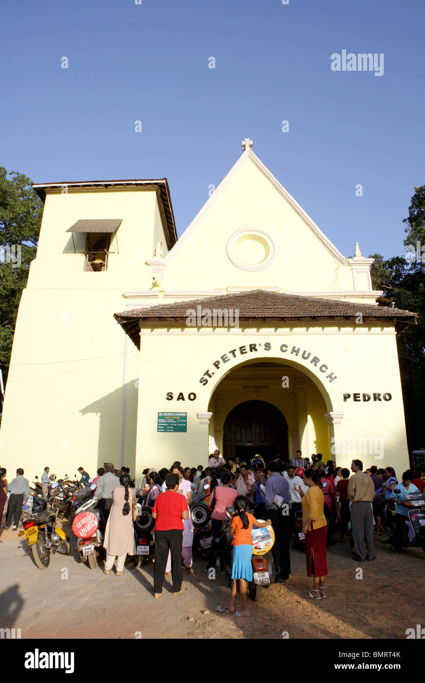 St. Peterıs Church ; UNESCO World Heritage Site ; Old Goa ; Velha Goa ...
