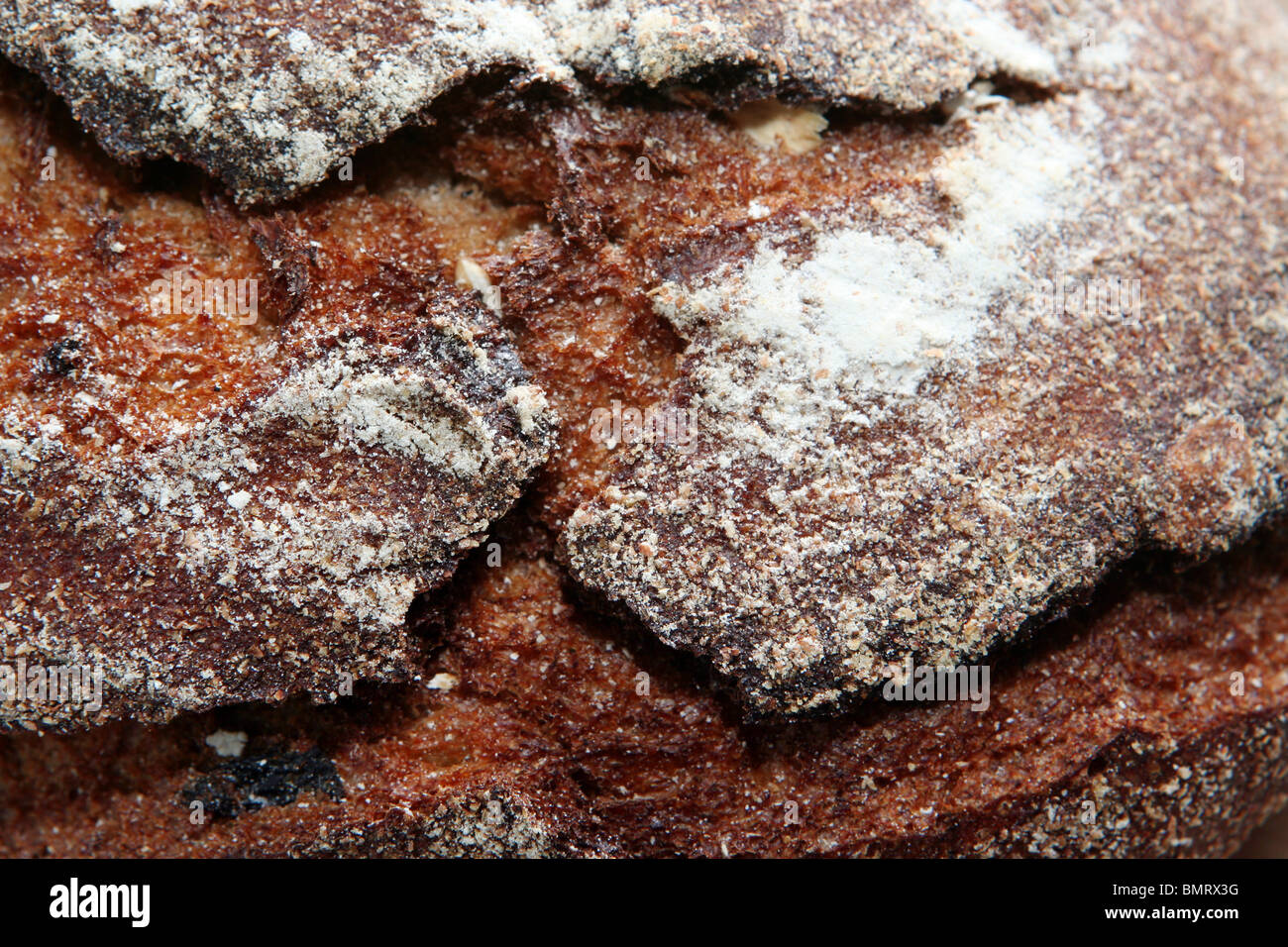 Texture surface of rye bread crust Stock Photo - Alamy
