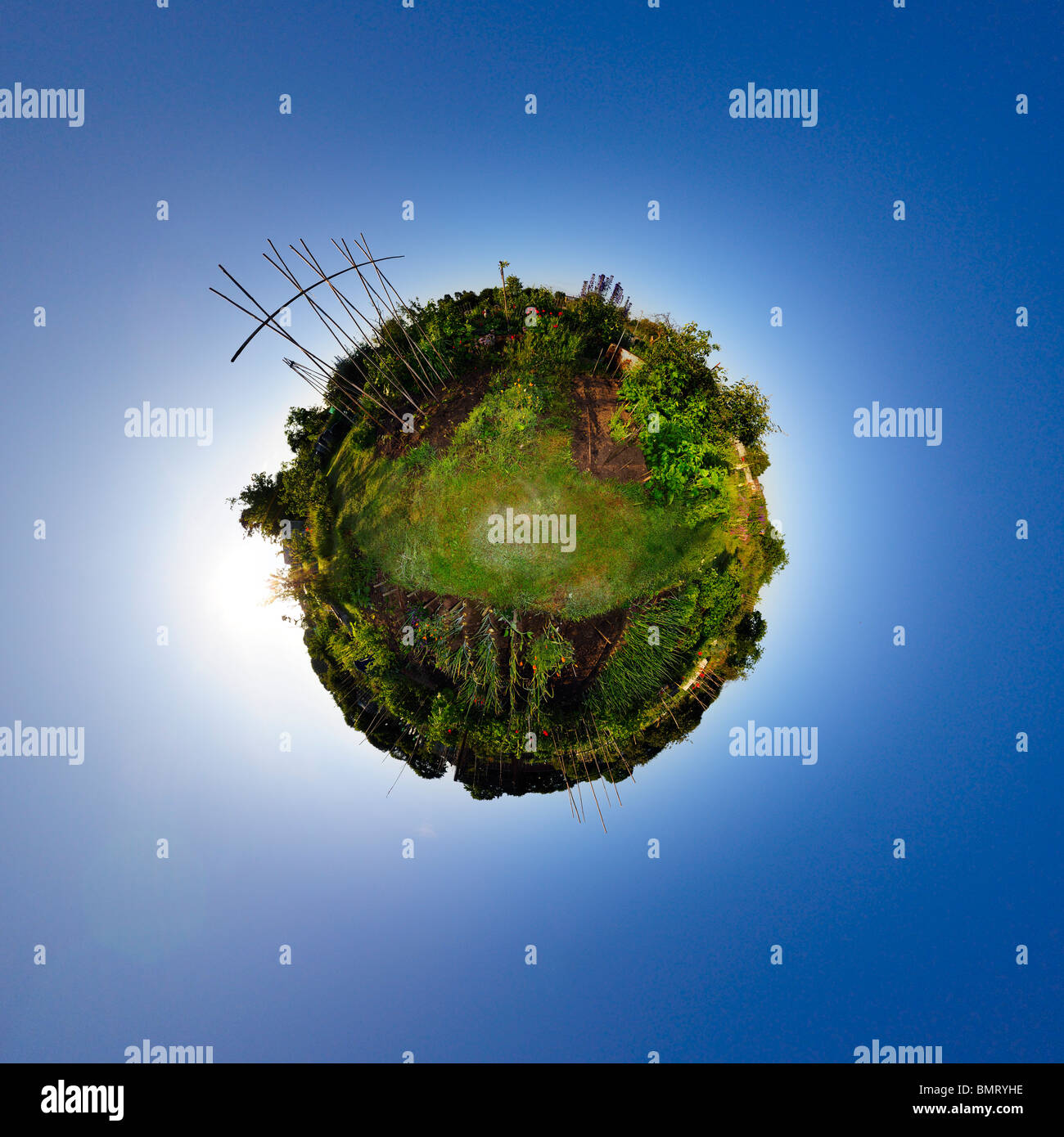 Little Planet High Resolution Stock Photography and Images - Alamy
