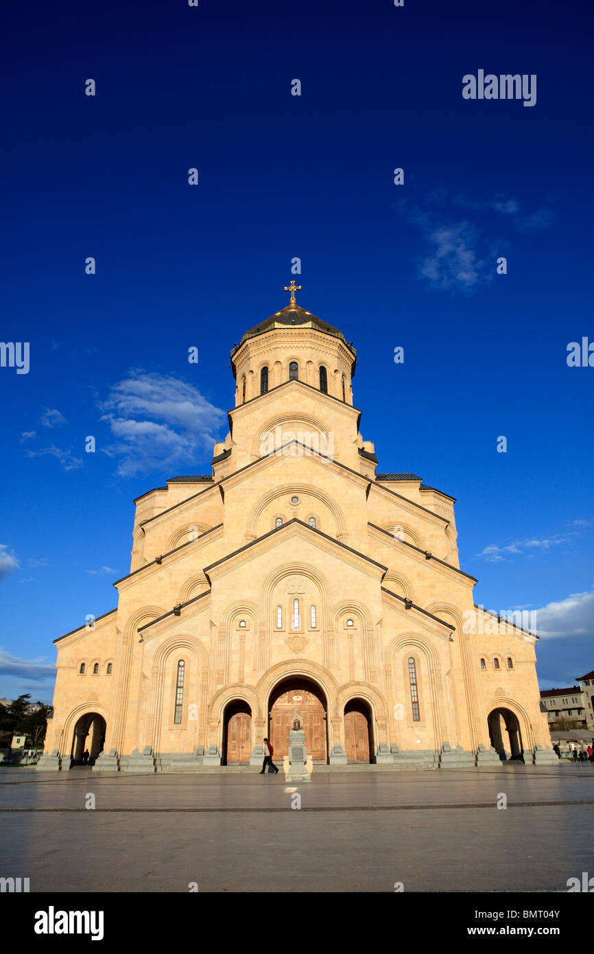 Tbilisi Holy Trinity Sameba Cathedral, Georgia Stock Photo - Alamy