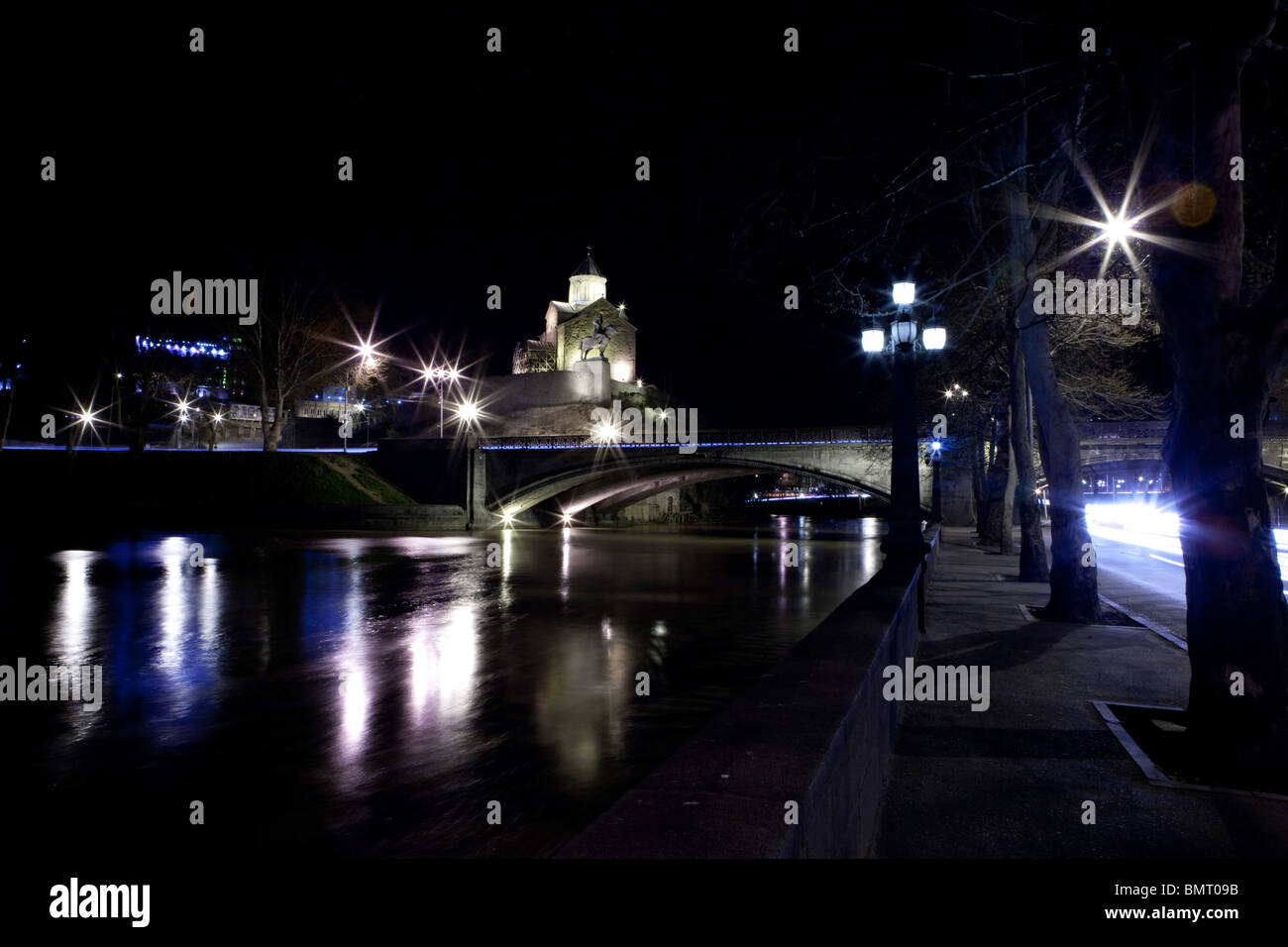 Tbilisi at night hi-res stock photography and images - Alamy