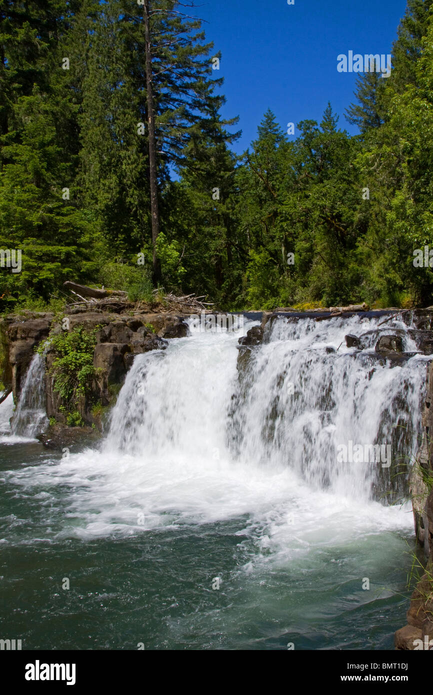 Beautiful Pristine Waters in Oregon USA Stock Photo - Alamy
