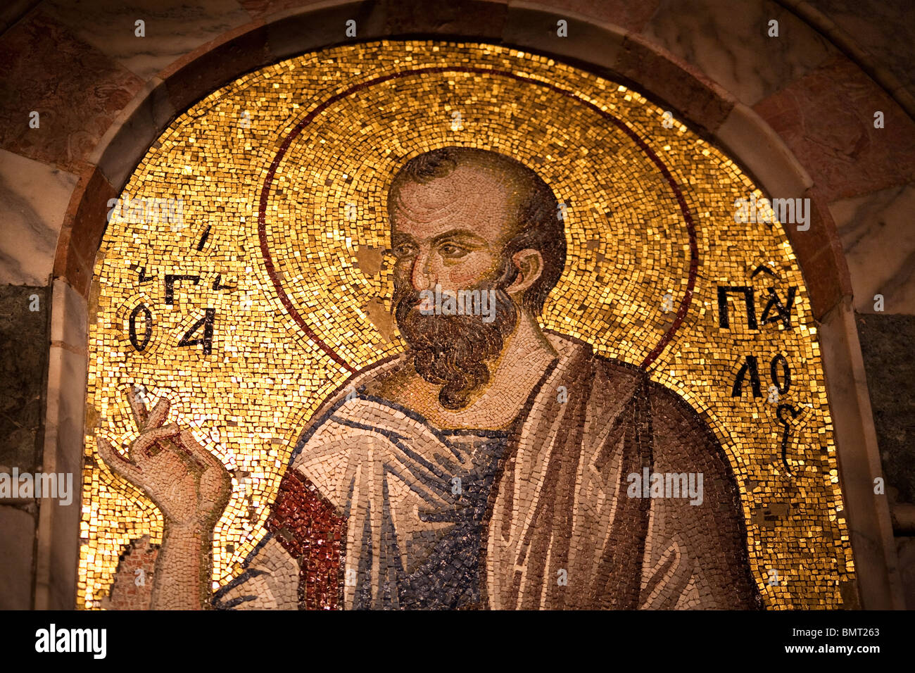 Mosaic byzantine church chora istambul hi-res stock photography and images - Alamy