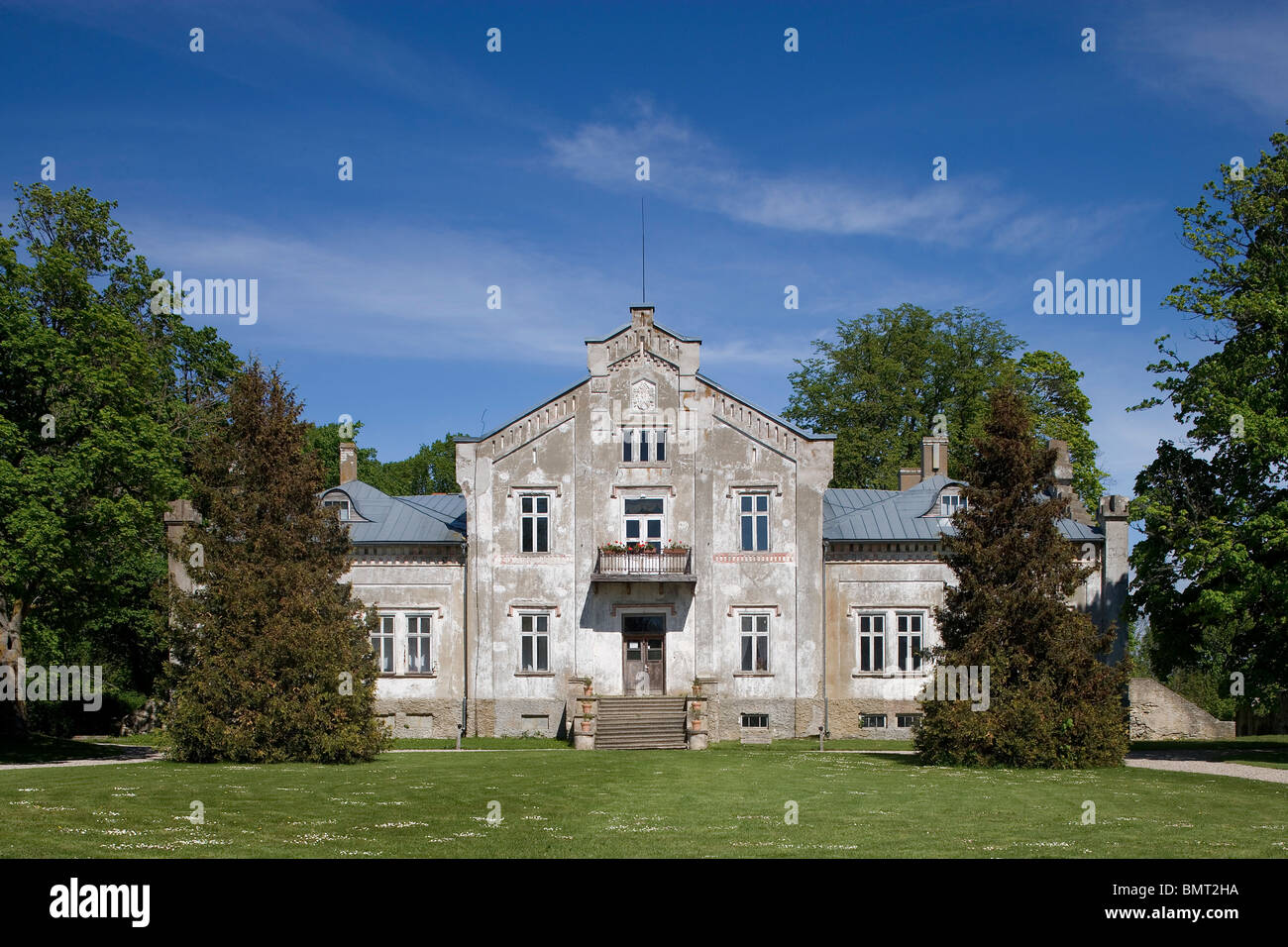 Estonia,Muhu Island,Padaste Manor,traditional houses Stock Photo - Alamy