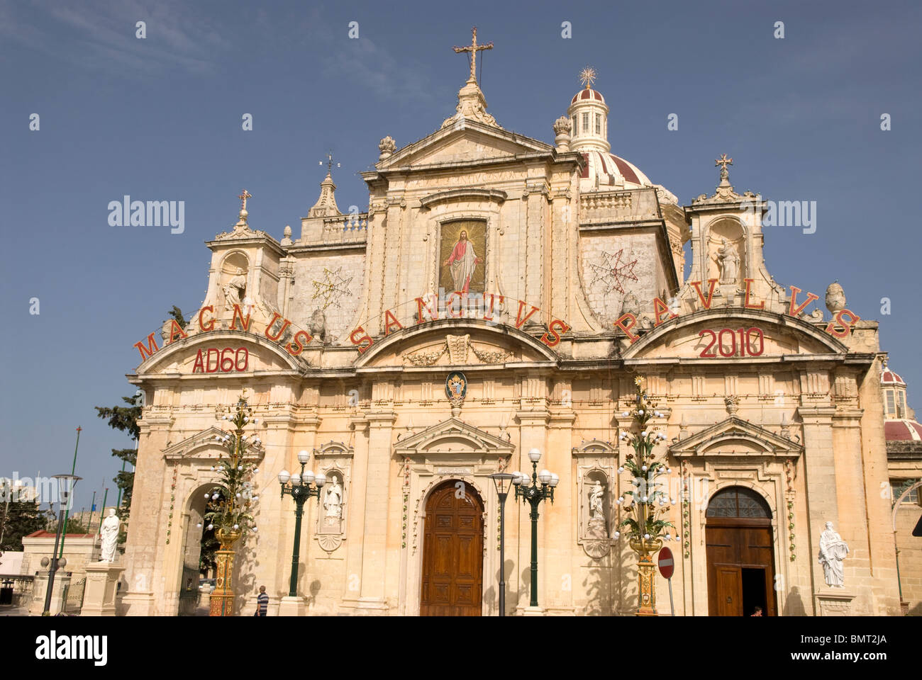St Paul's Church, Rabat, Malta Stock Photo - Alamy