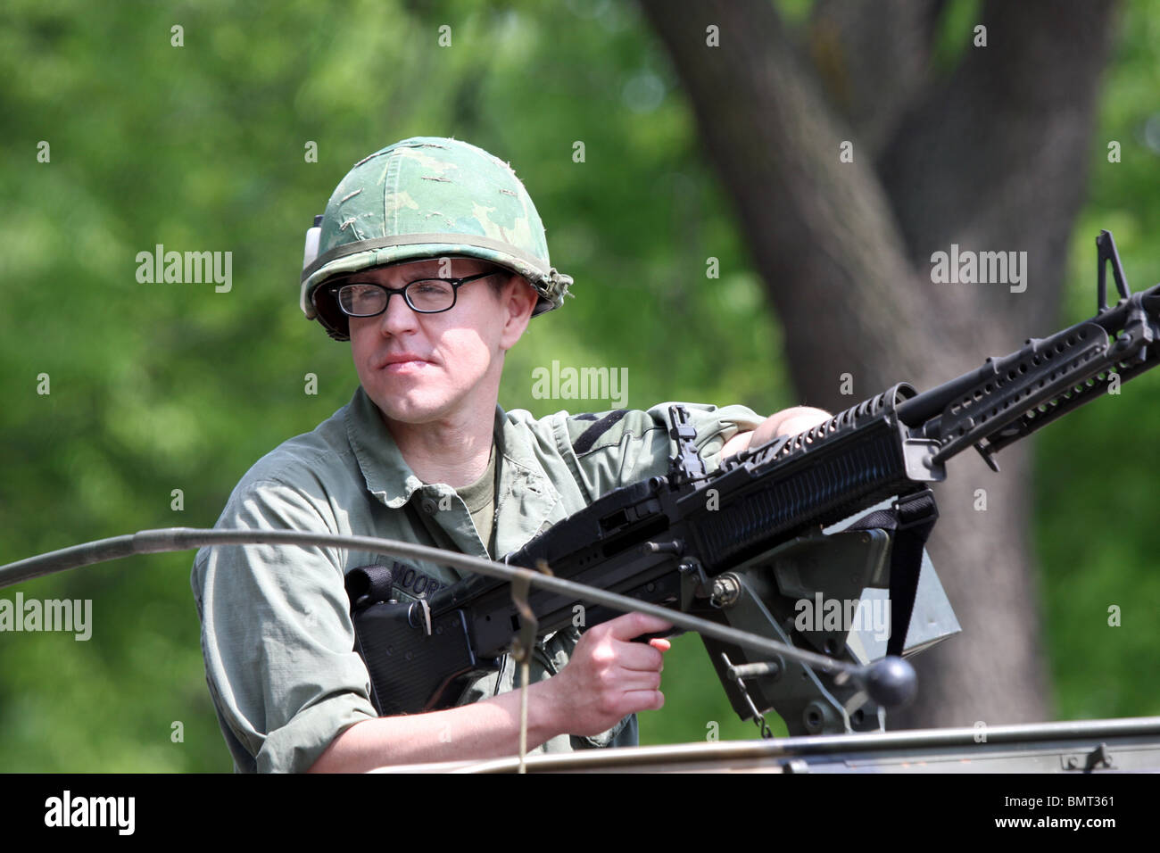 Ww2 us machine gun hi-res stock photography and images - Alamy