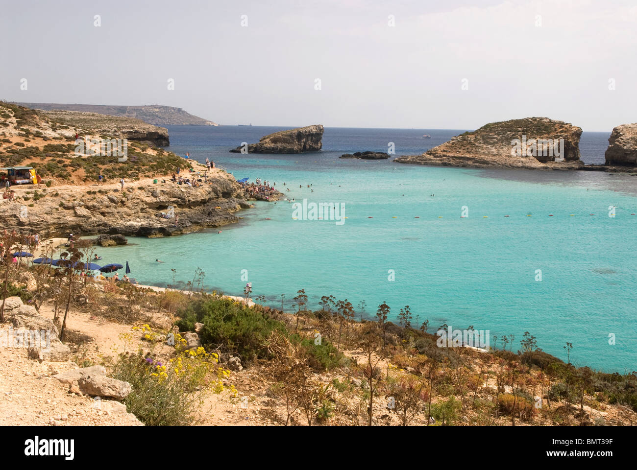 Blue Lagoon, Comino, Malta Stock Photo - Alamy