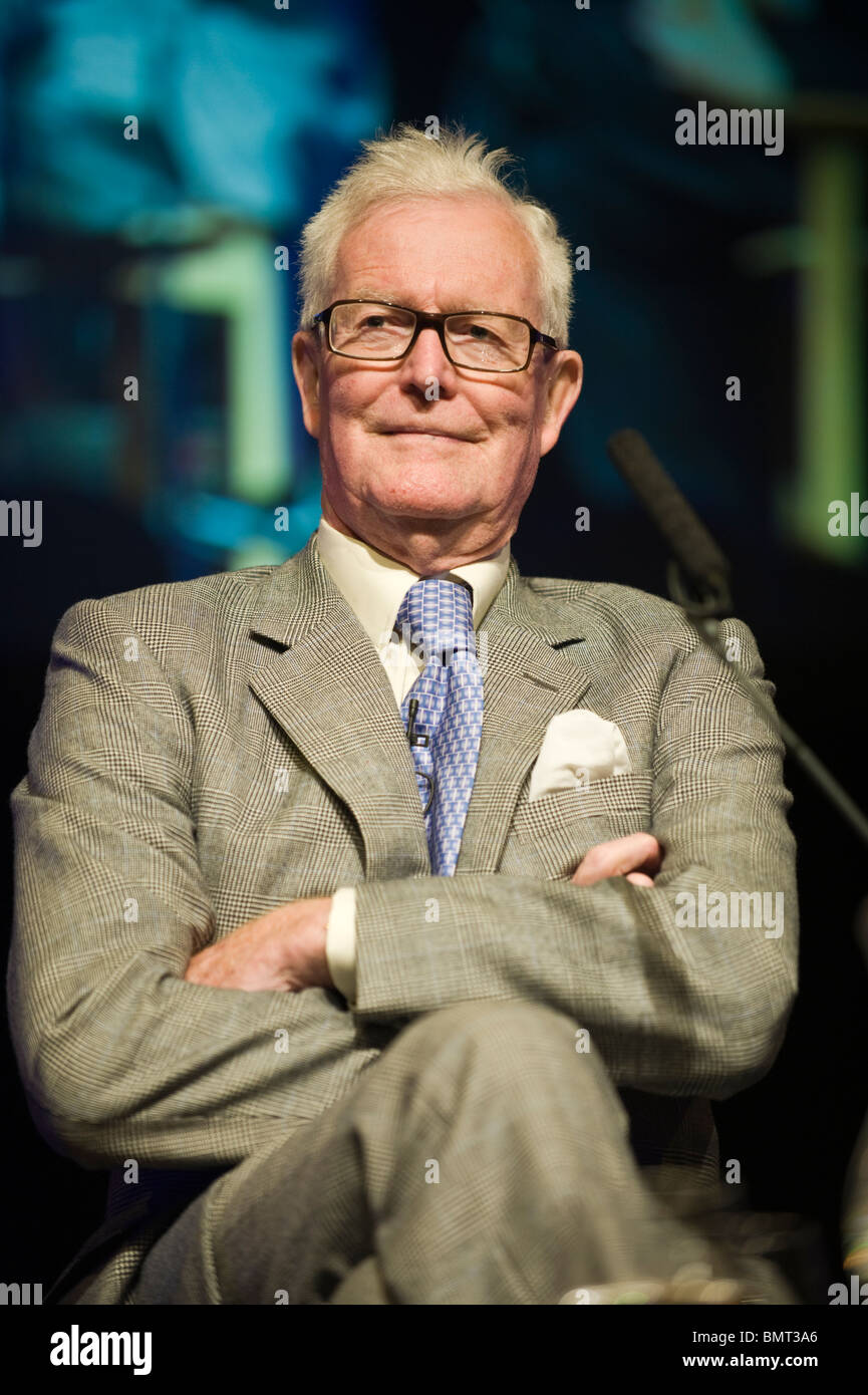 Douglas Hurd former Conservative government minister pictured speaking ...