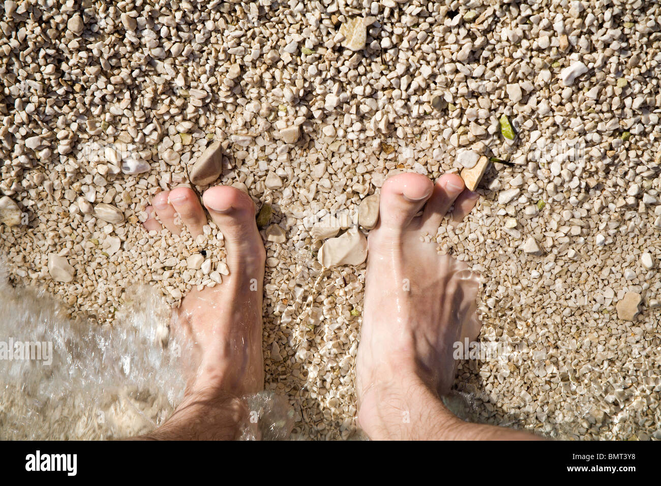 Bathing feet hi-res stock photography and images - Alamy