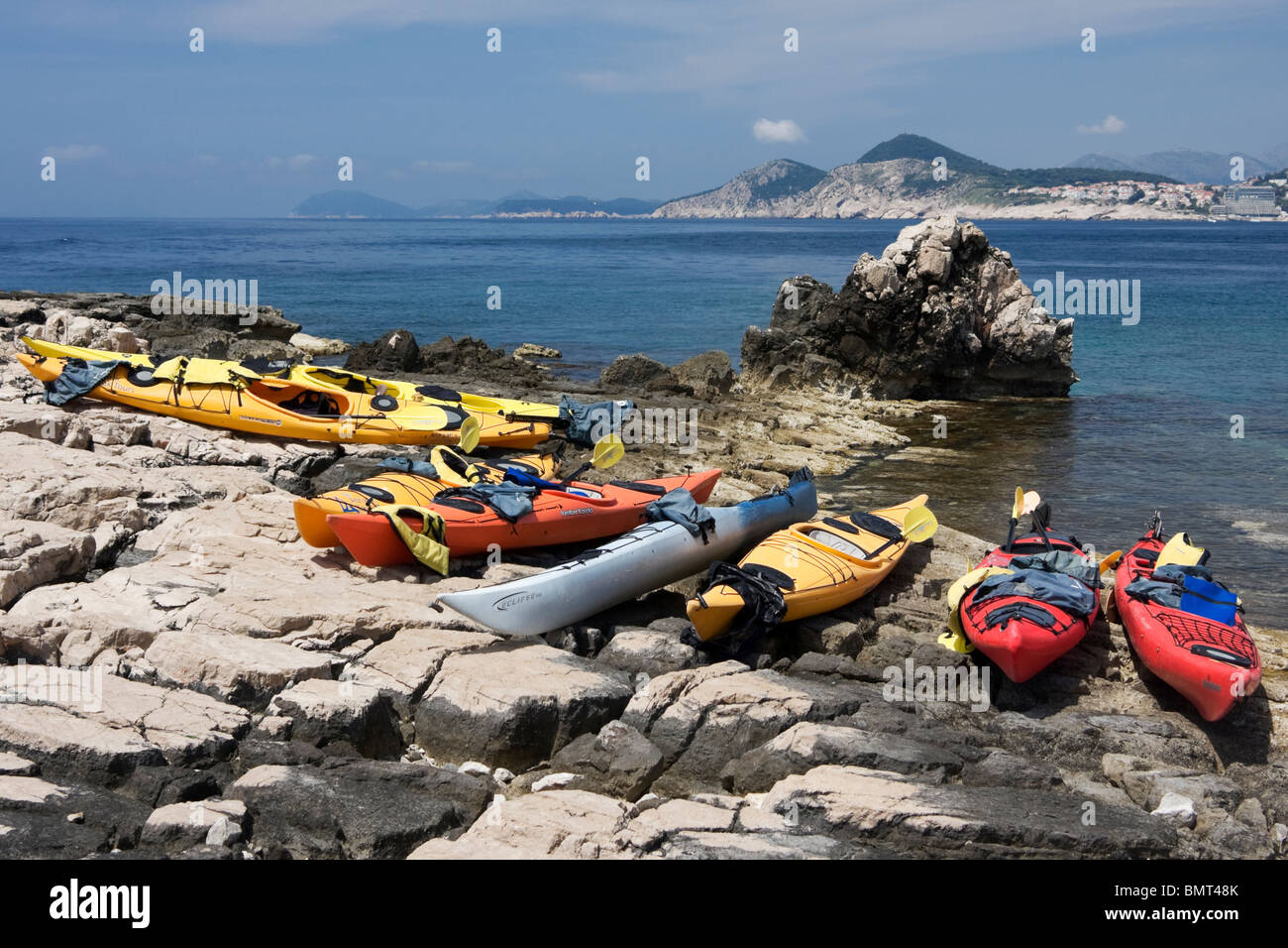 Croatia dubrovnik lokrum island beach hi-res stock photography and ...