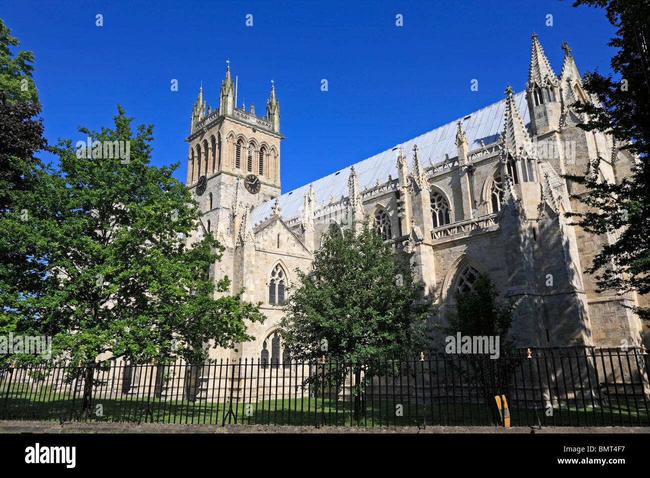 Selby Abbey, Selby, North Yorkshire, England, UK Stock Photo - Alamy