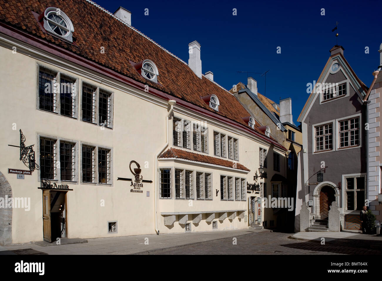 Estonia tallinn oldest pharmacy in 1422 europe hi-res stock photography ...
