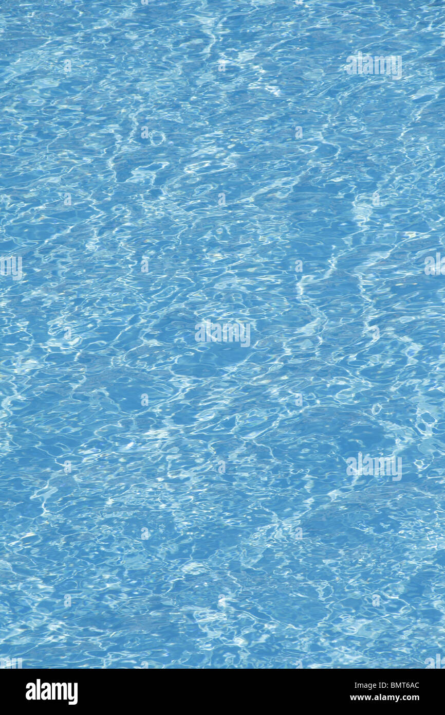clear blue water in swimming pool Stock Photo - Alamy