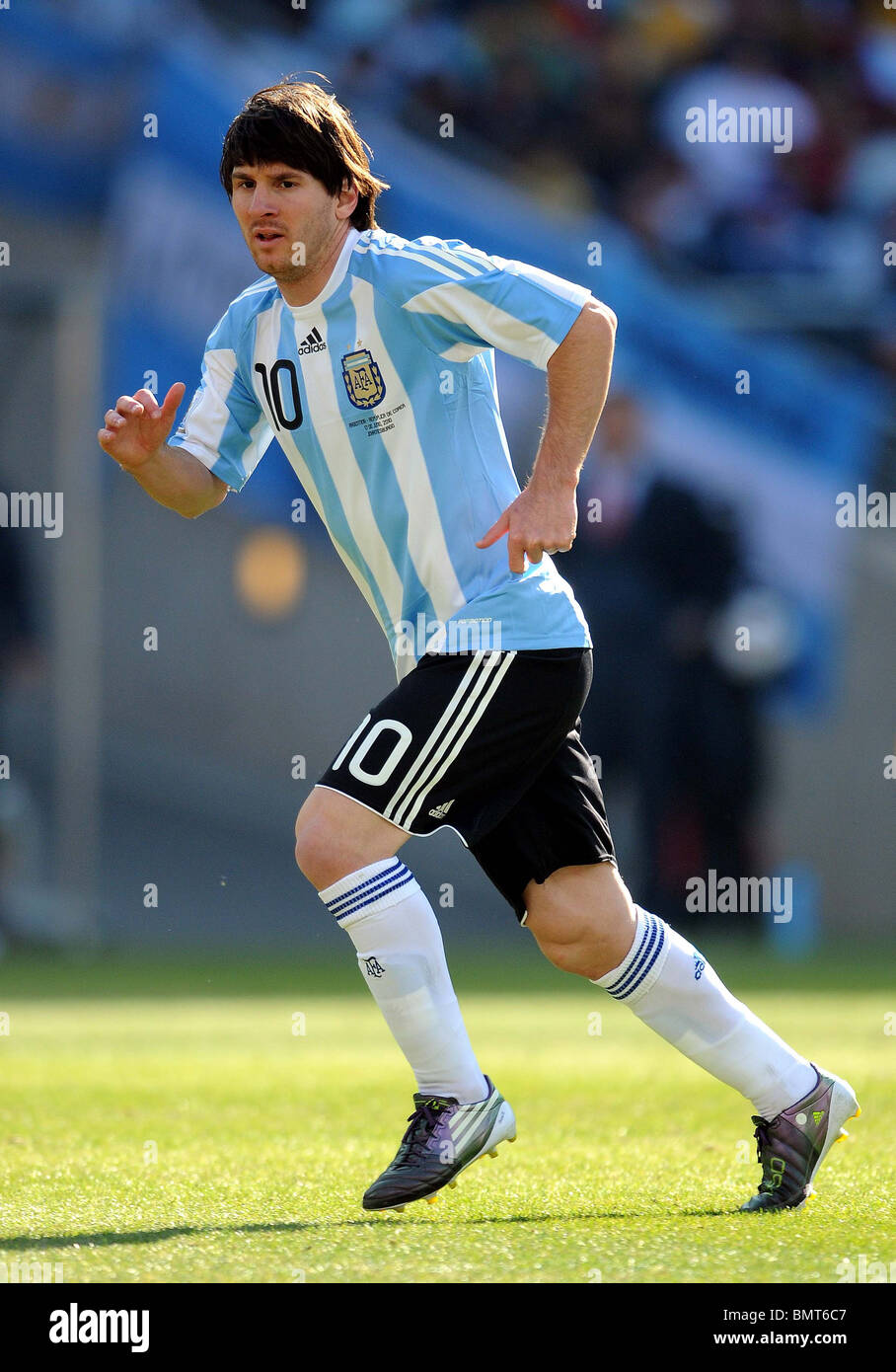 Lionel messi argentina 2010 hi-res stock photography and images - Alamy