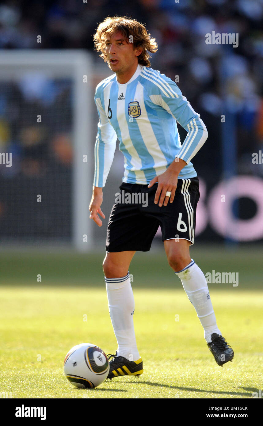 GABRIEL HEINZE ARGENTINA SOCCER CITY STADIUM SOUTH AFRICA 17 June 2010 ...