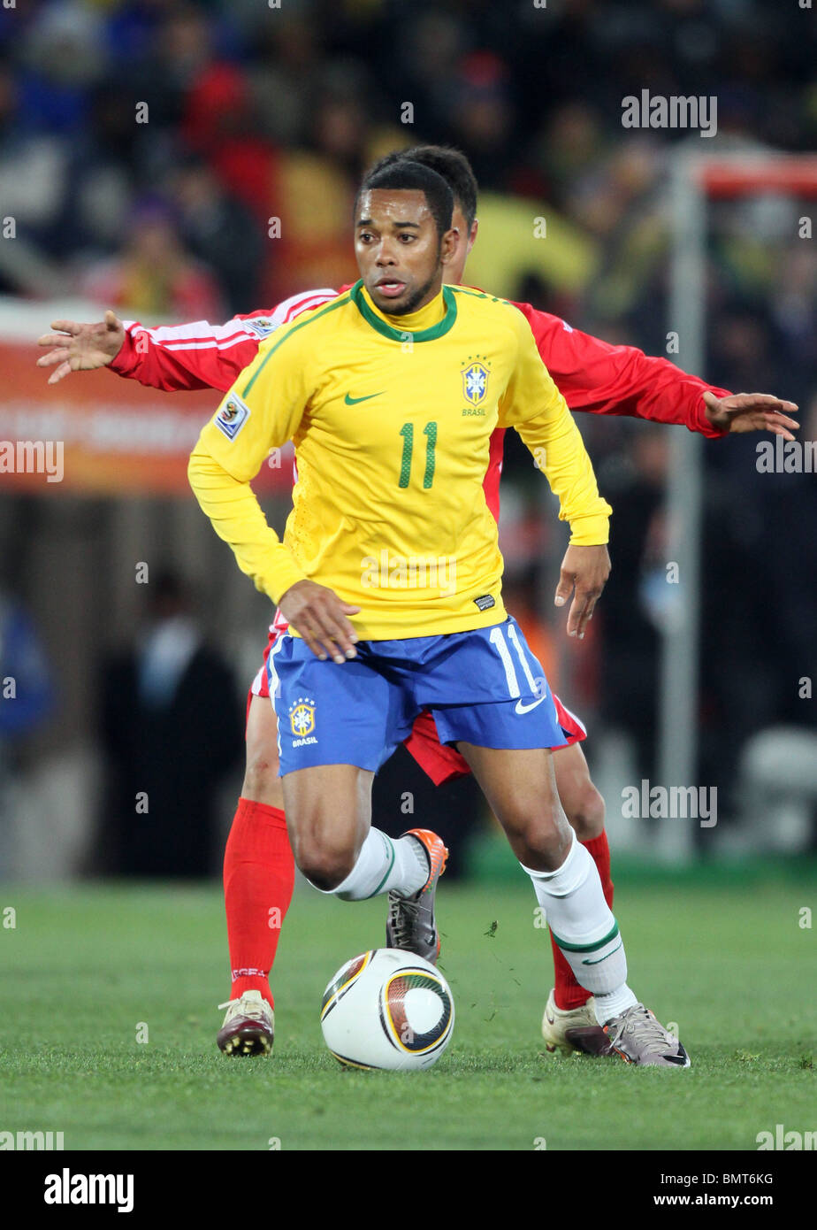 ROBINHO BRAZIL V KOREA DPR ELLIS PARK JOHANNESBURG SOUTH AFRICA 15 June ...