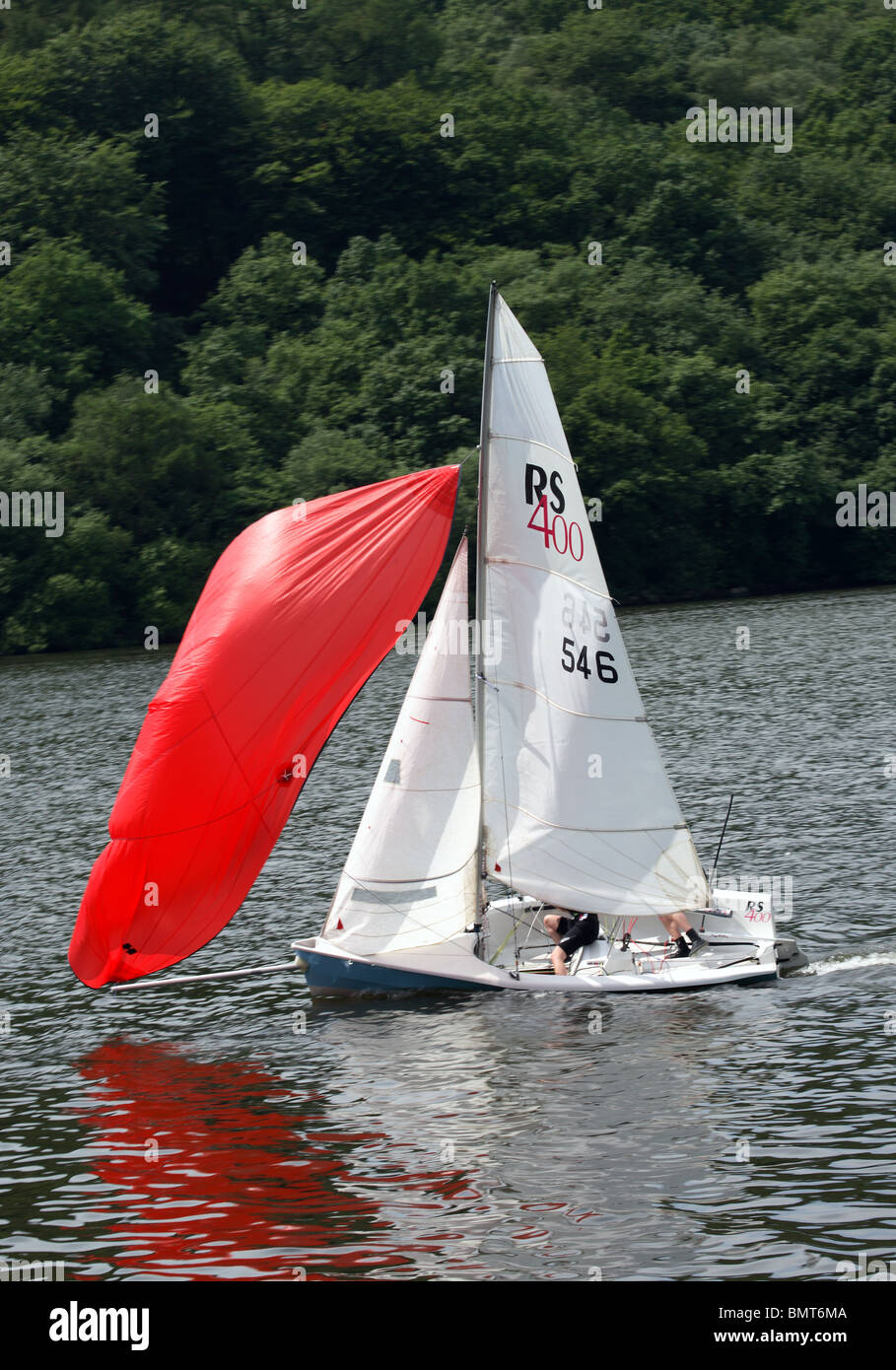 sailing on Rudyard Lake Stock Photo - Alamy